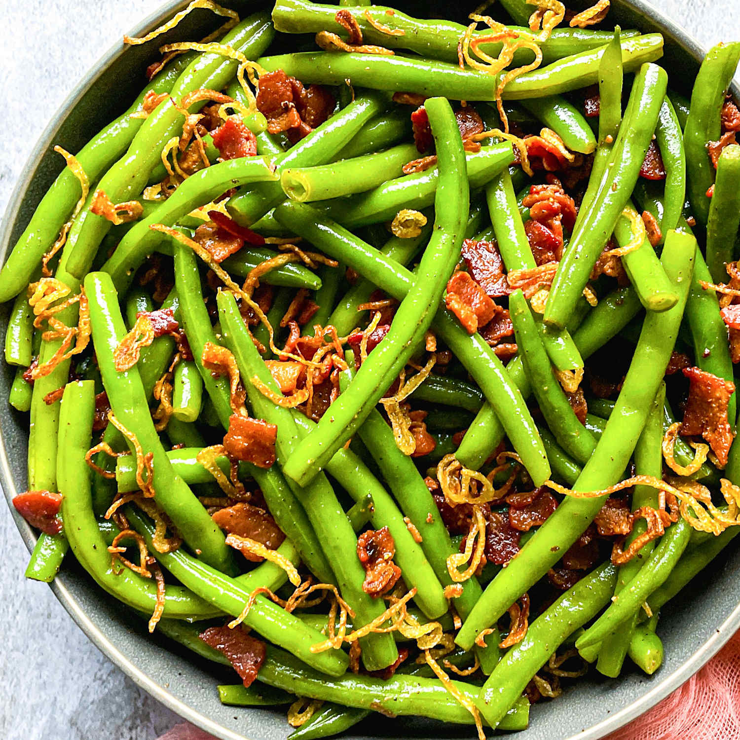 how to make bacon green beans
