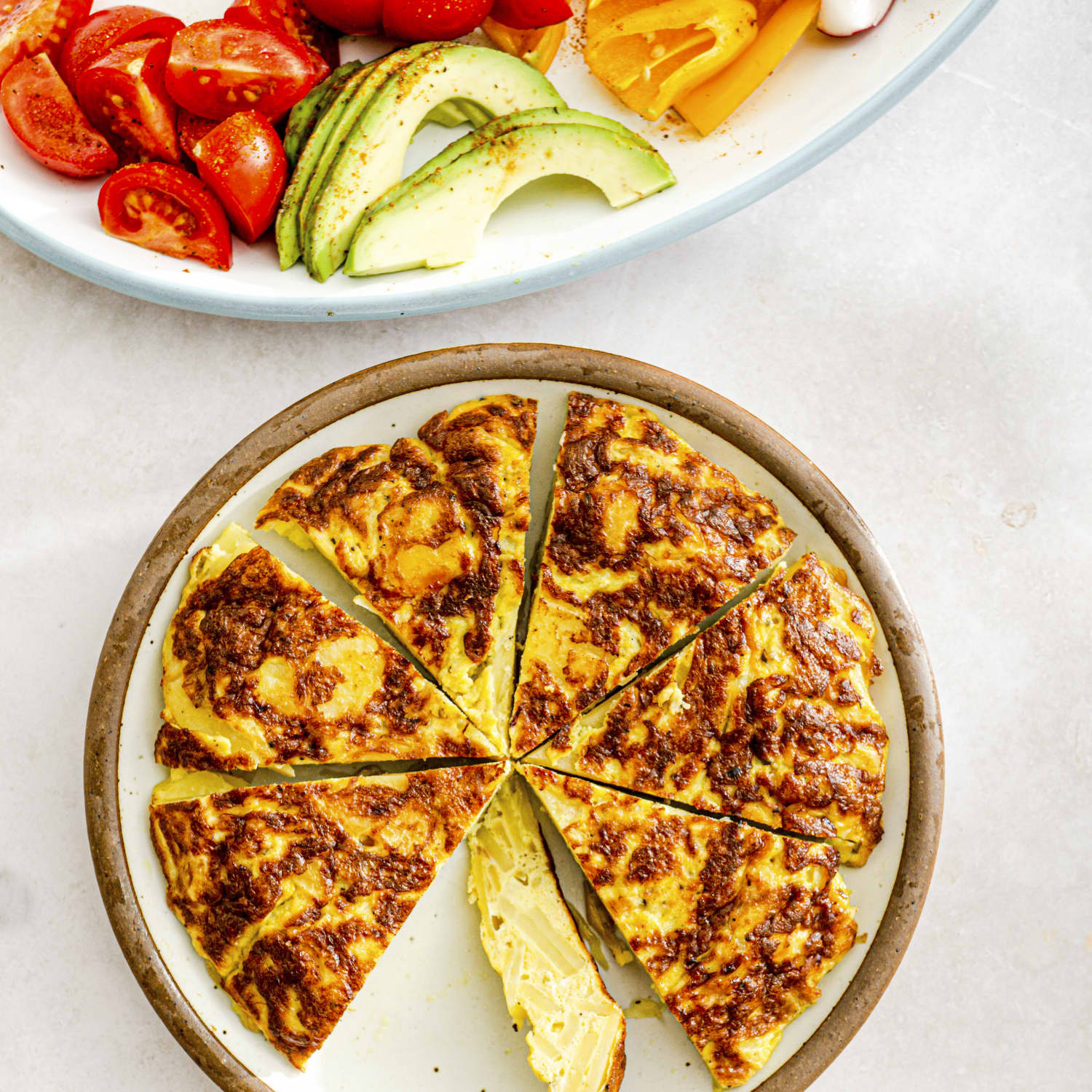 how long to cook spanish omelette