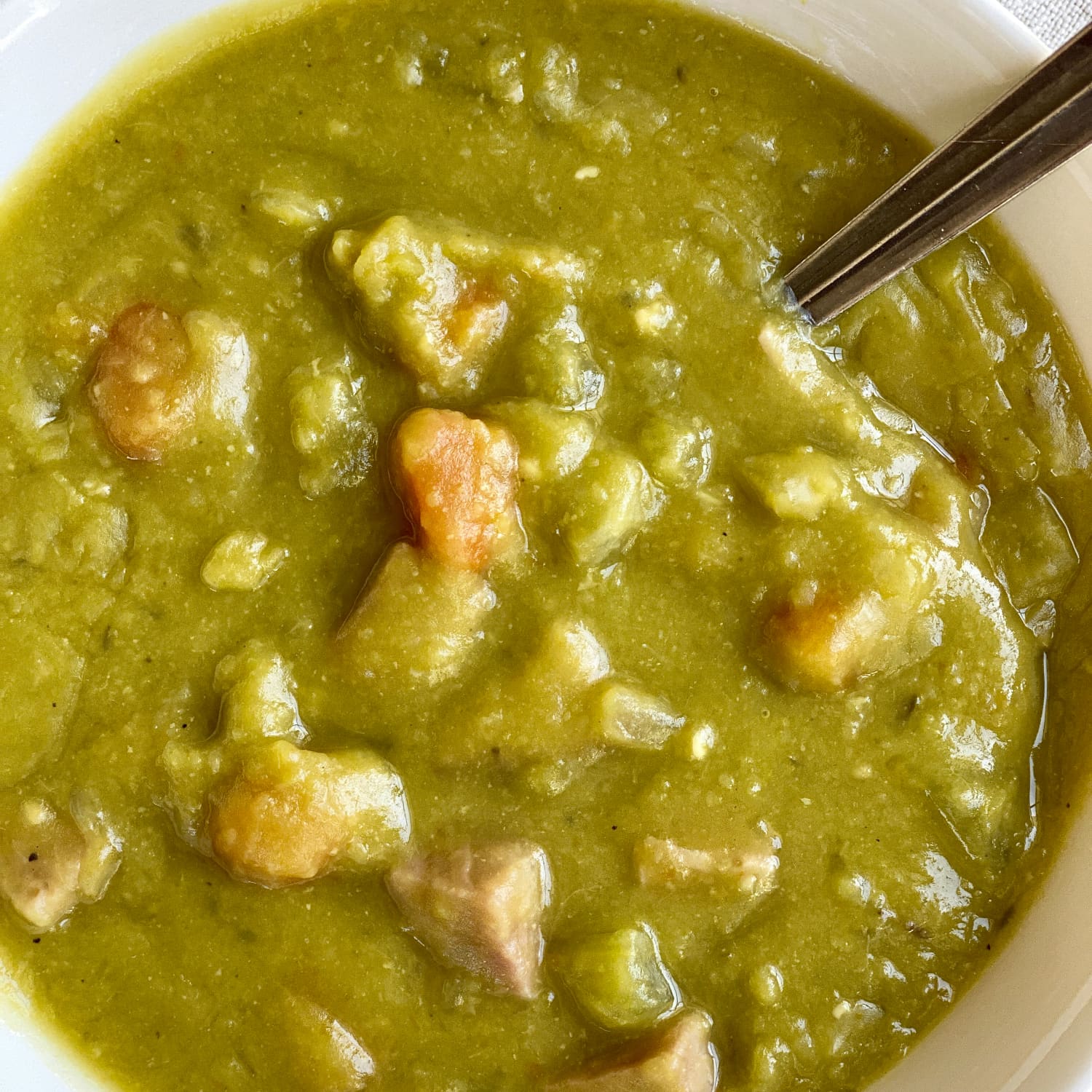 how to make a green pea soup
