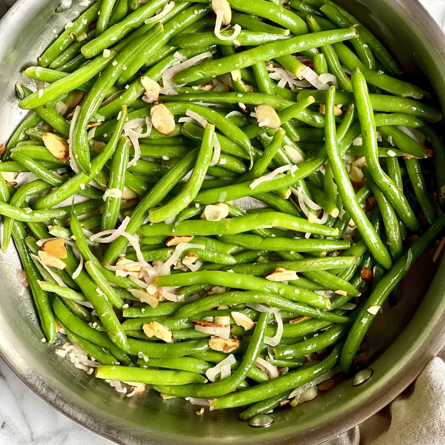 how to cook green beans french