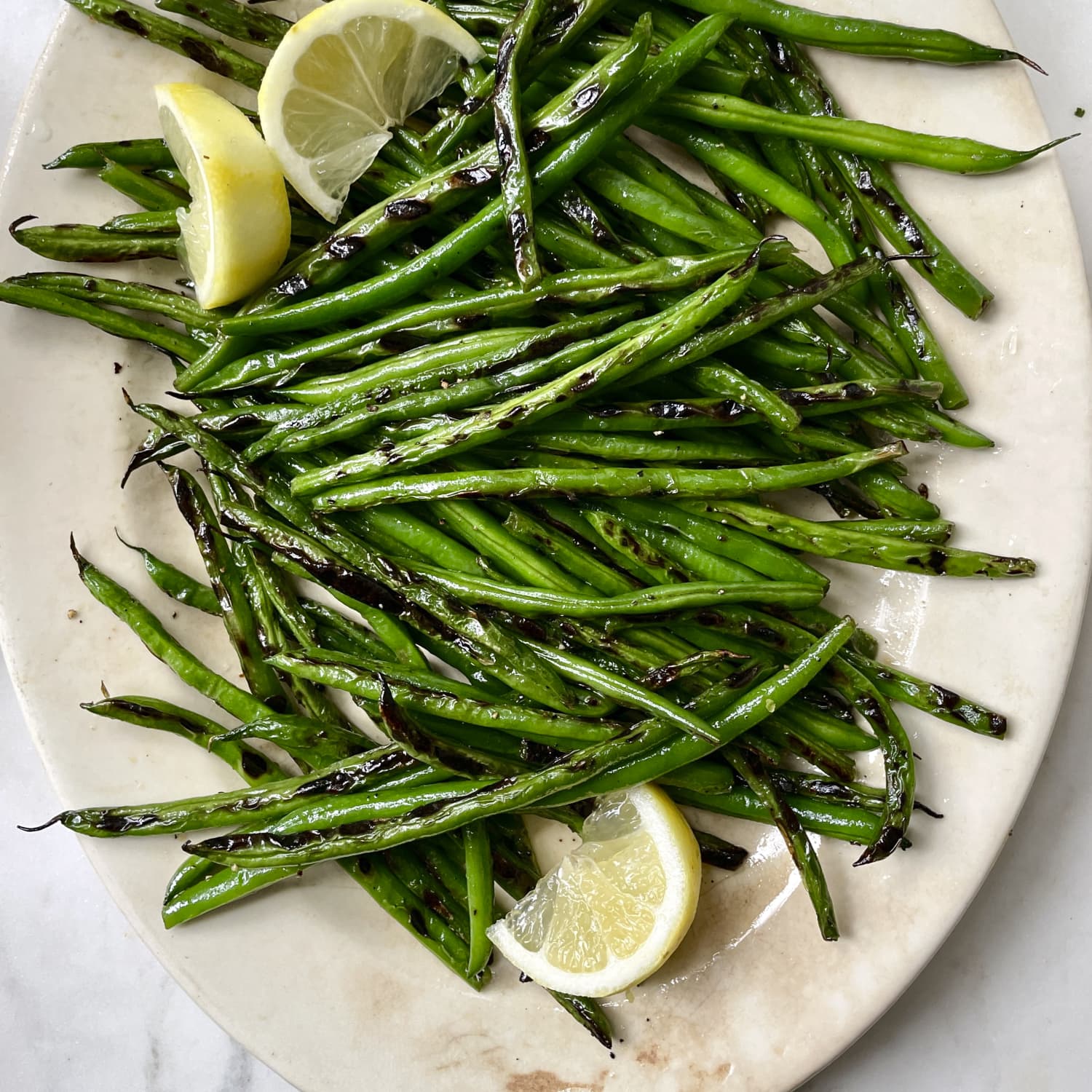 how to cook fresh green beans on grill