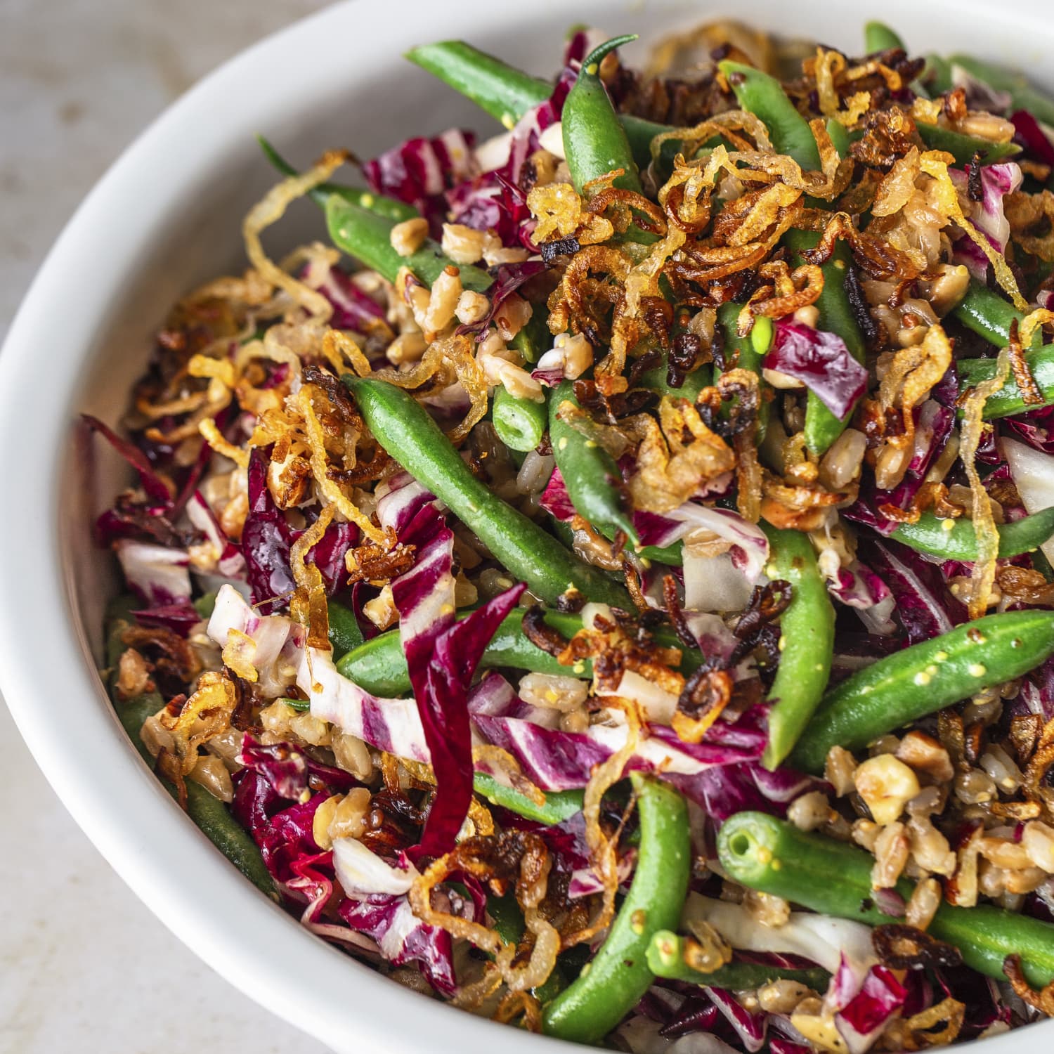 how to cook salad beans