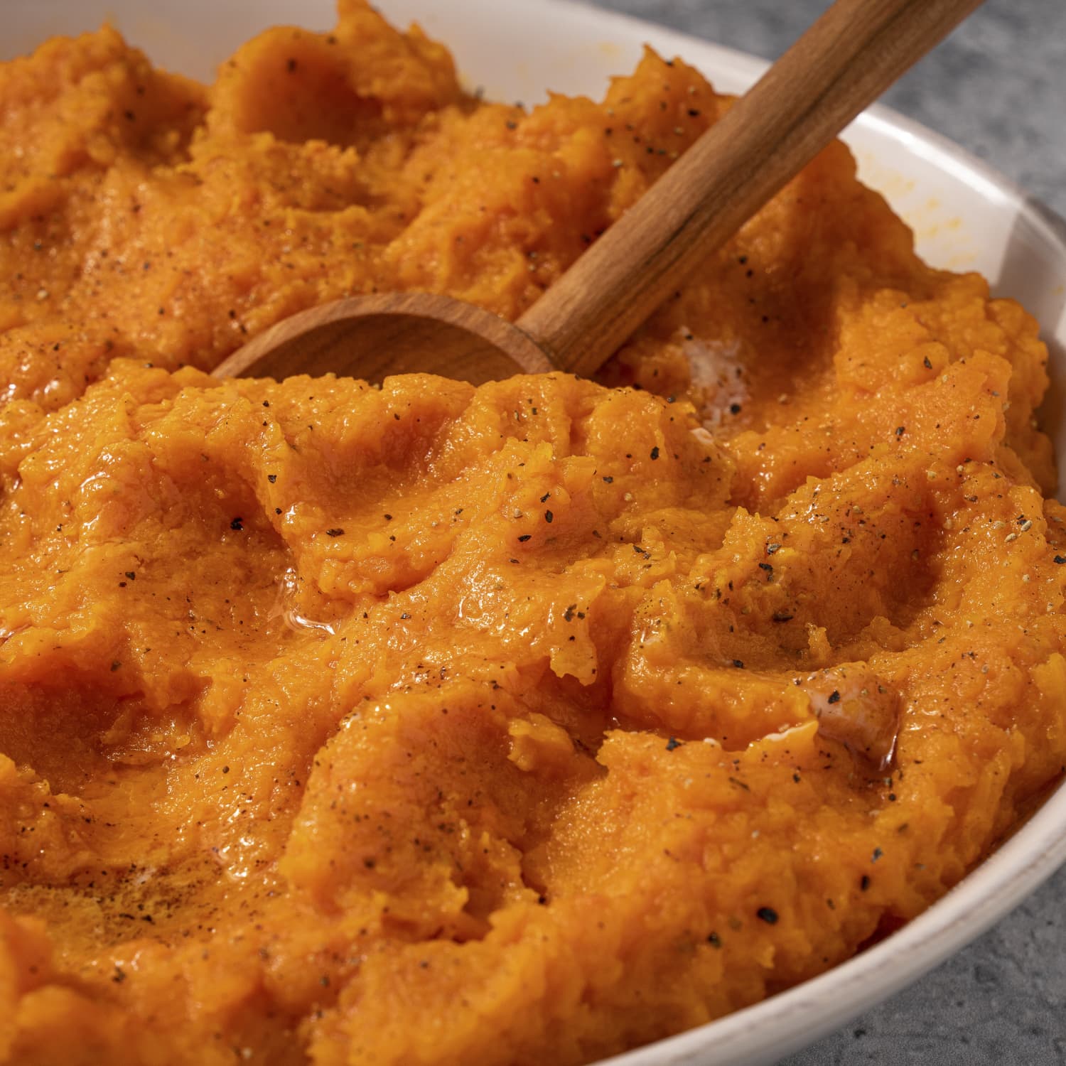 how to cook mashed butternut squash cubes