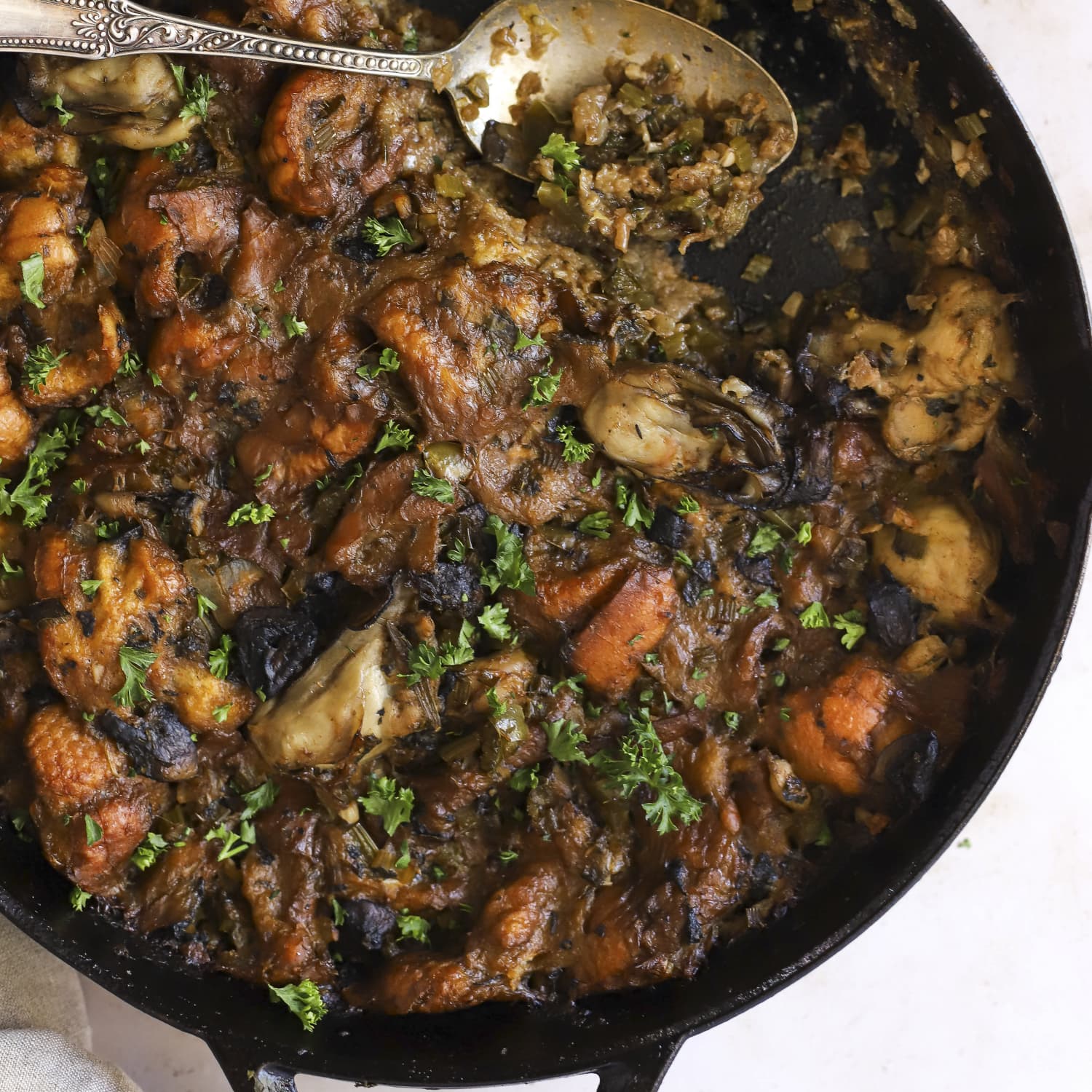 how to cook oysters for dressing