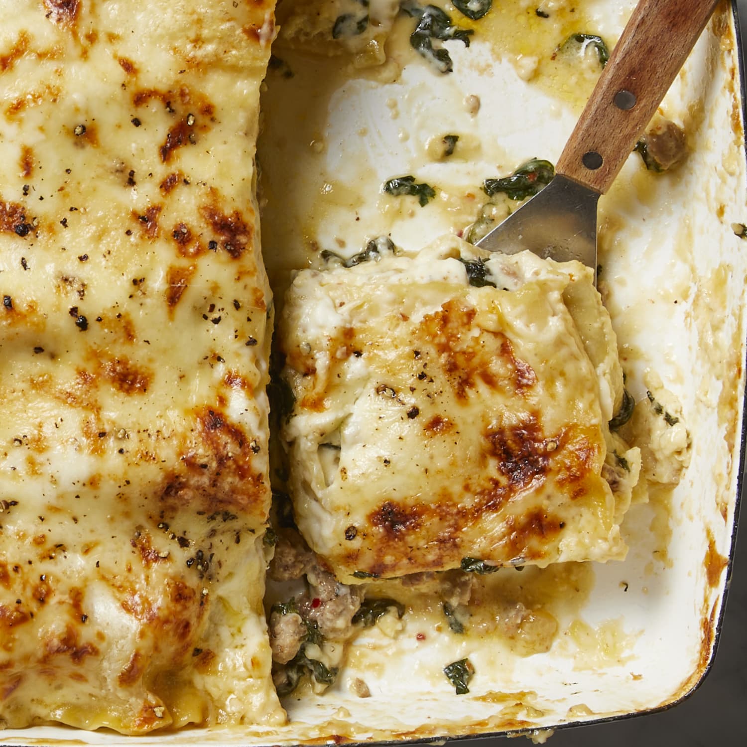 how to cook lasagne white sauce