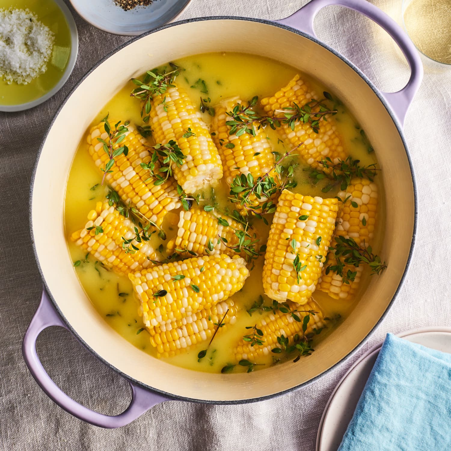 how to cook corn with butter
