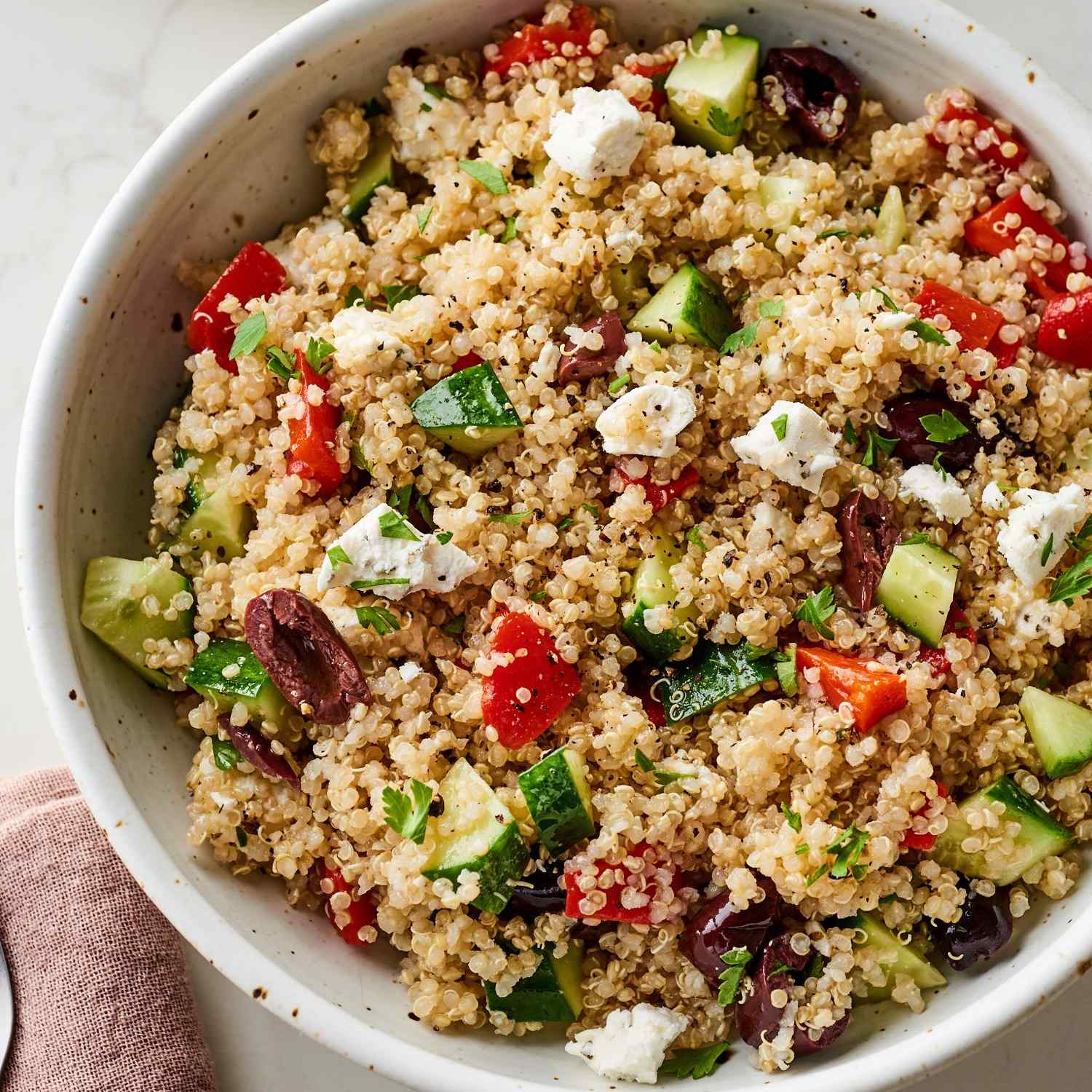basic quinoa salad