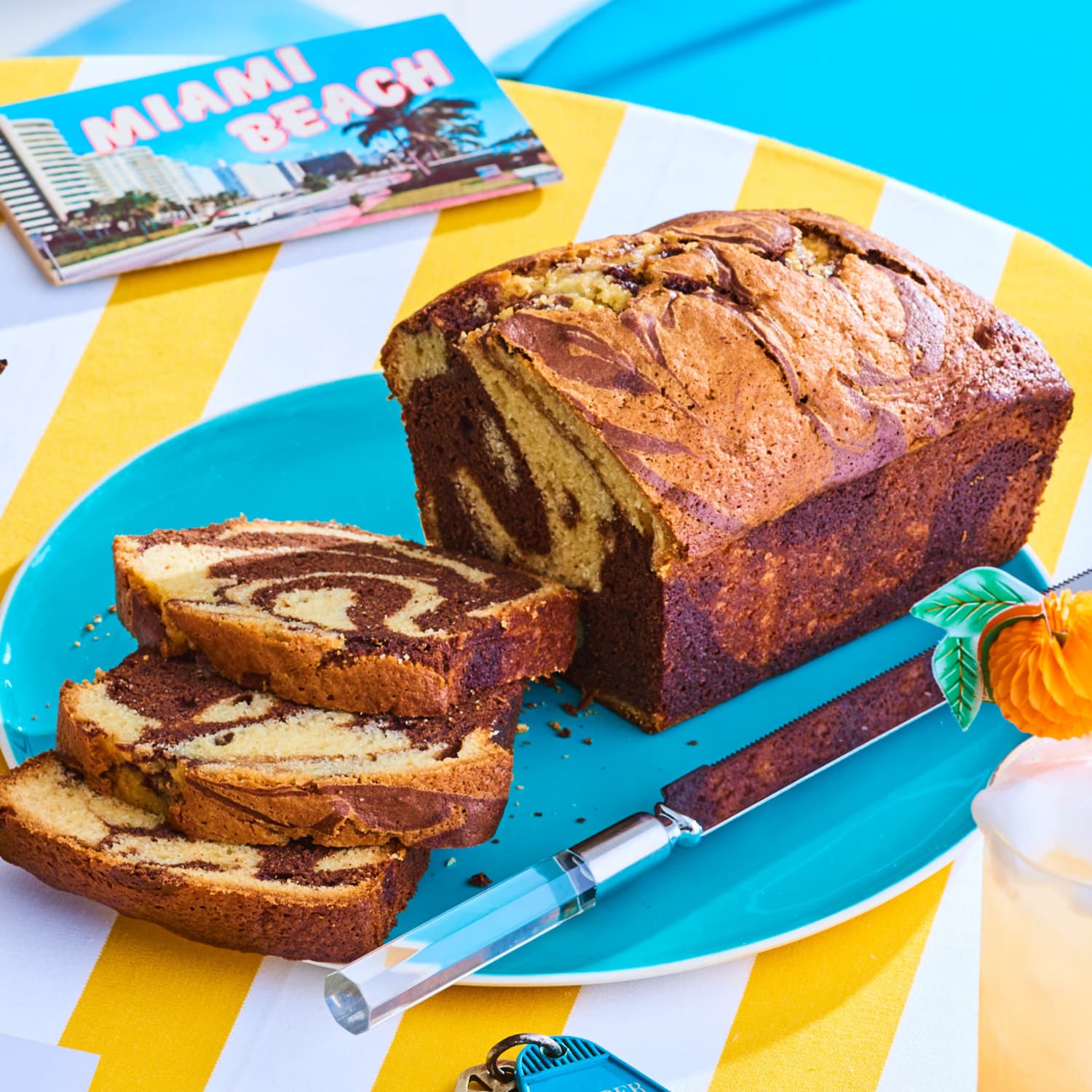 marble cake loaf
