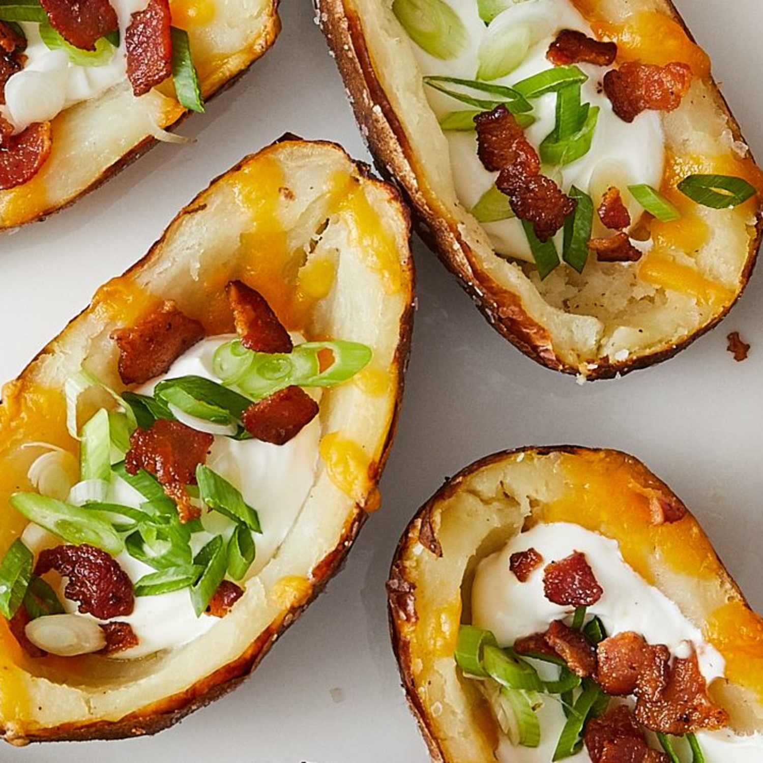 how to cook potatoes skins in the oven