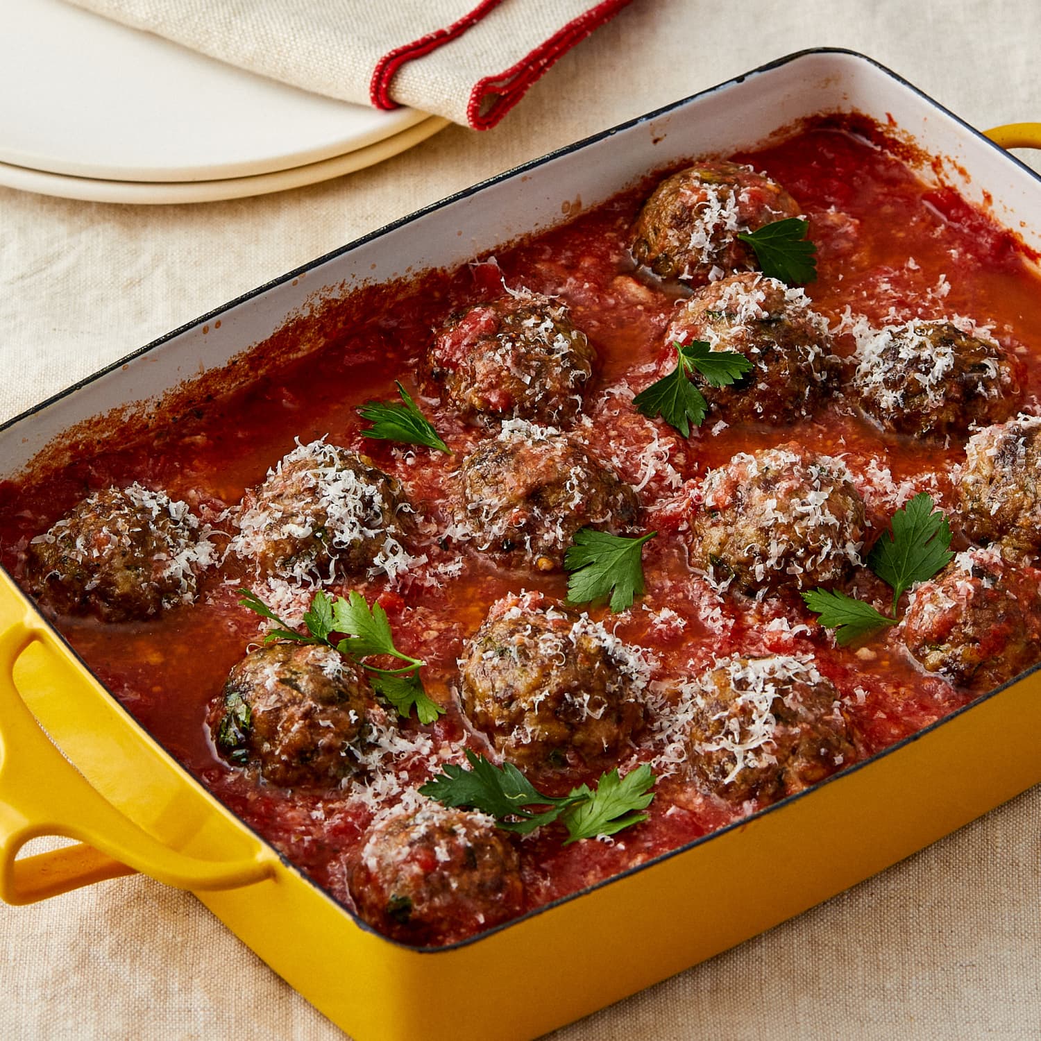 how to prepare meatballs in the oven