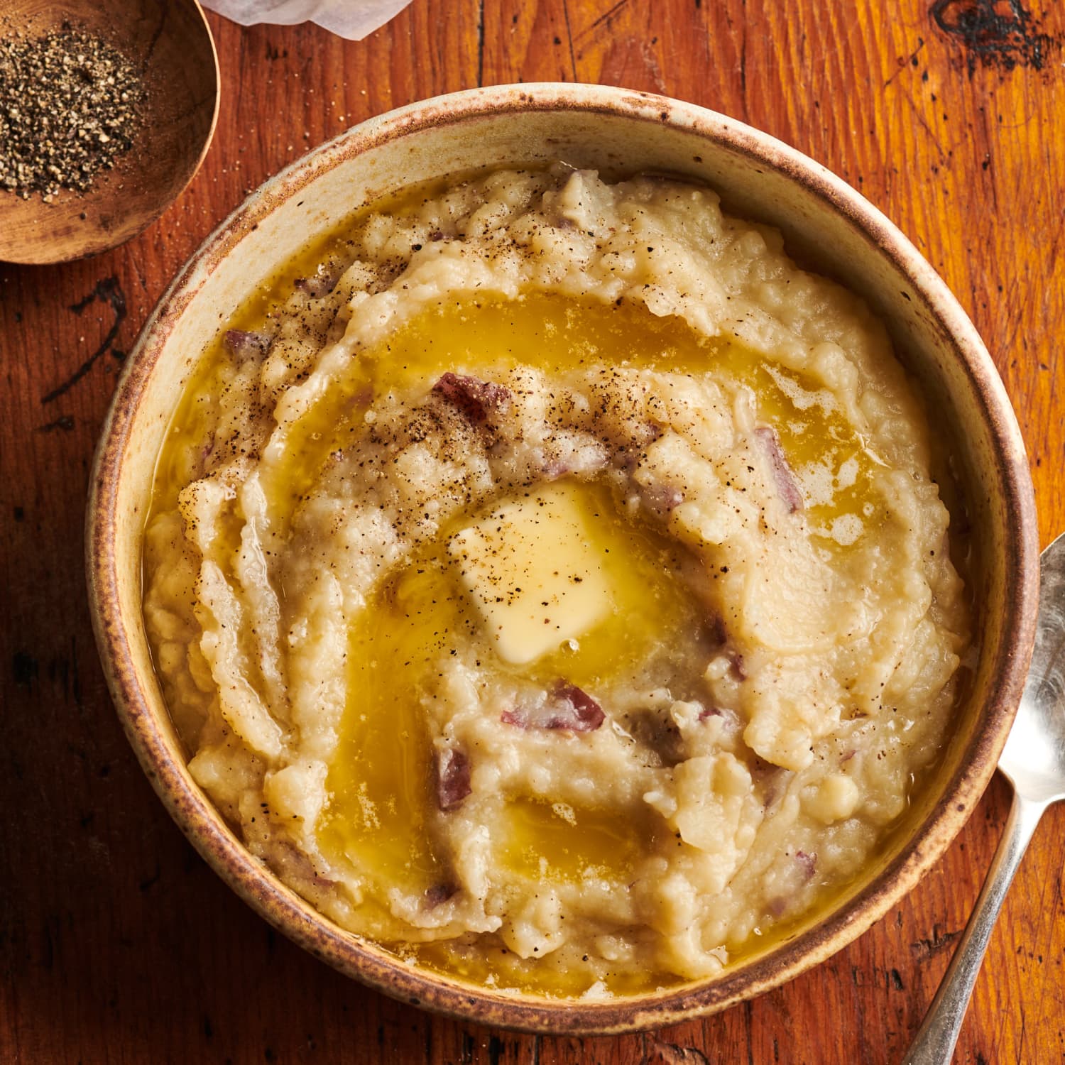 how to cook mashed red potatoes on the stove