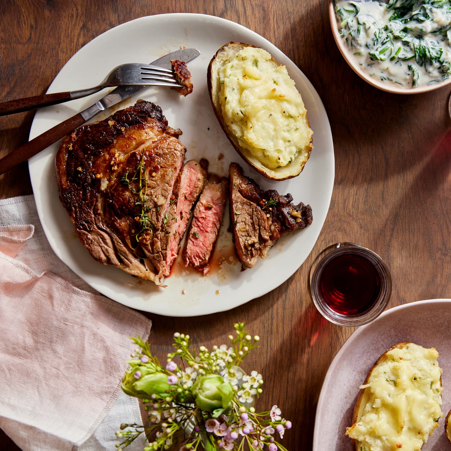 how to cook a steak dinner for two
