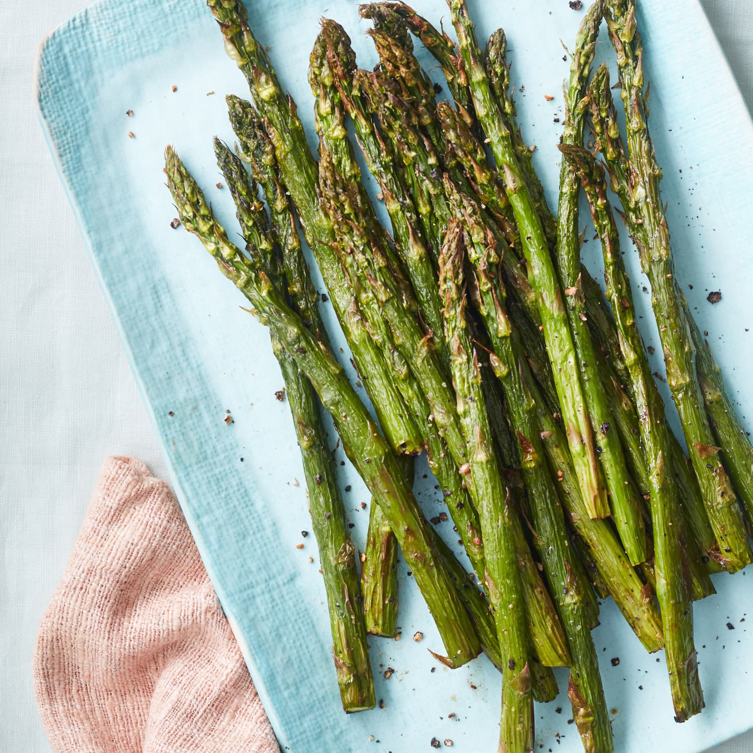 how to cook asparagus in the power air fryer oven
