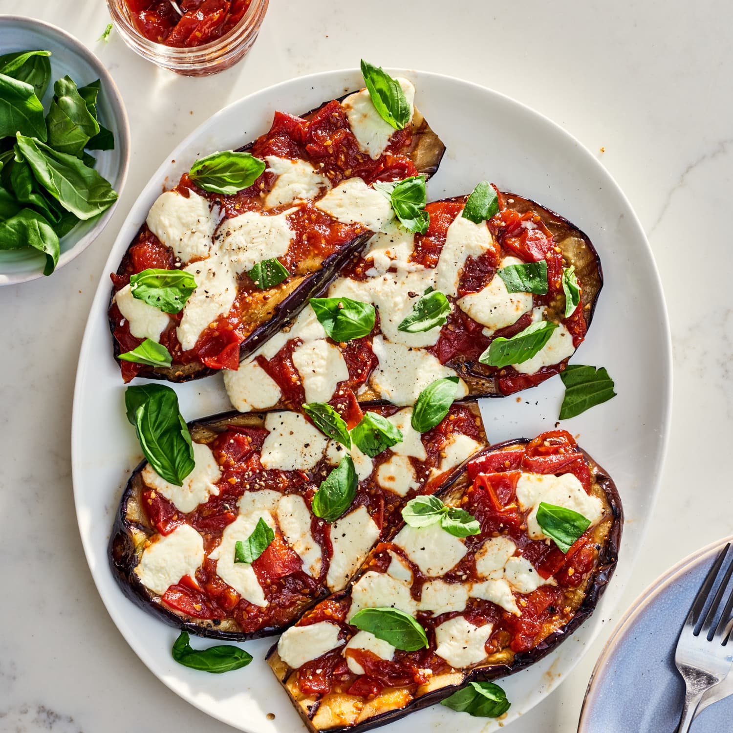 mozzarella eggplant