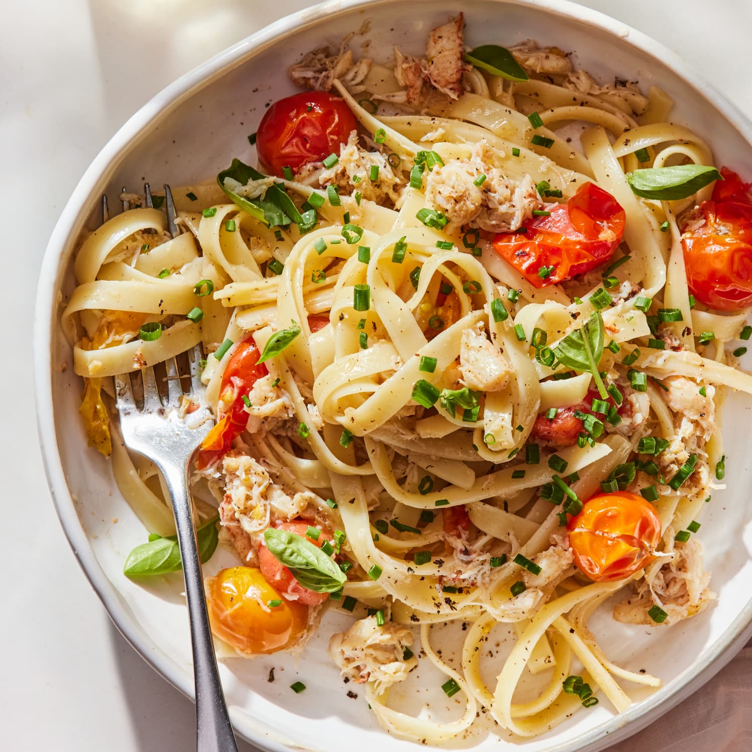 how to cook crab meat for pasta