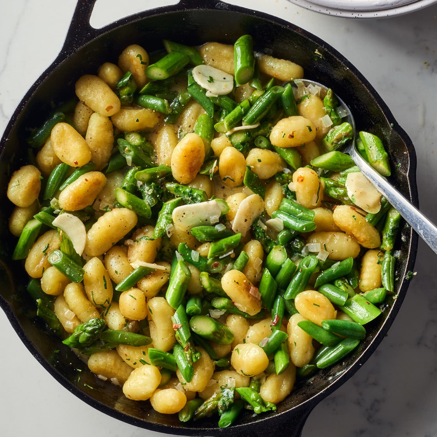 how to cook asparagus green beans