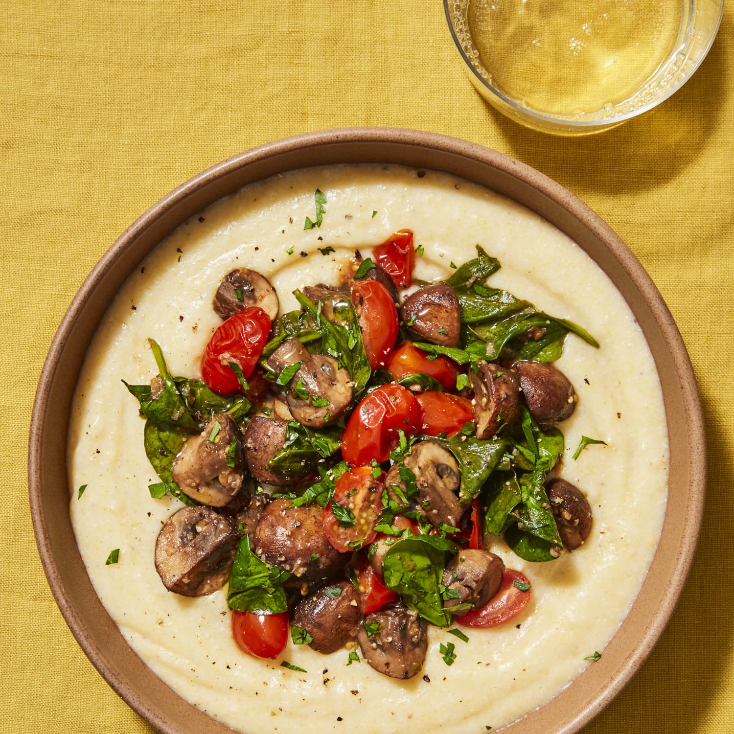 how to prepare vegan polenta