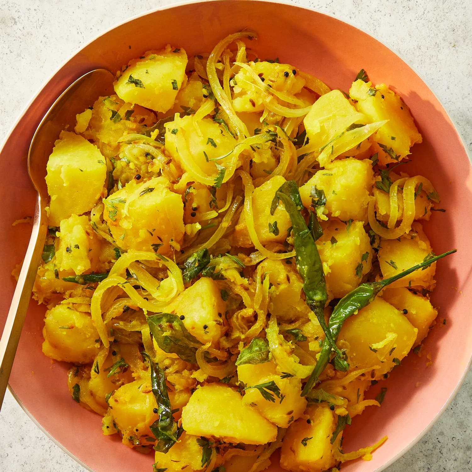 how to make batata bhaji in marathi language