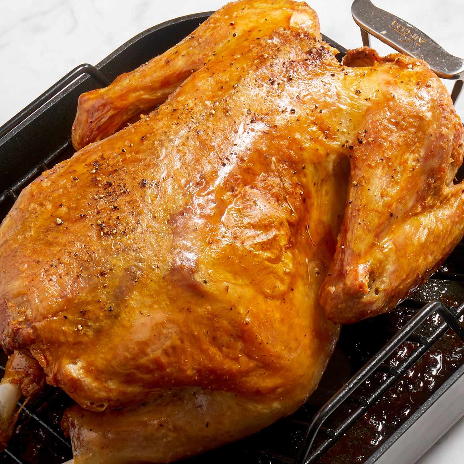 how to cook a turkey upside down