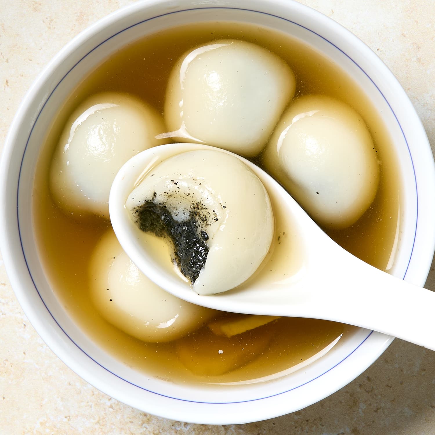 how to cook glutinous rice balls