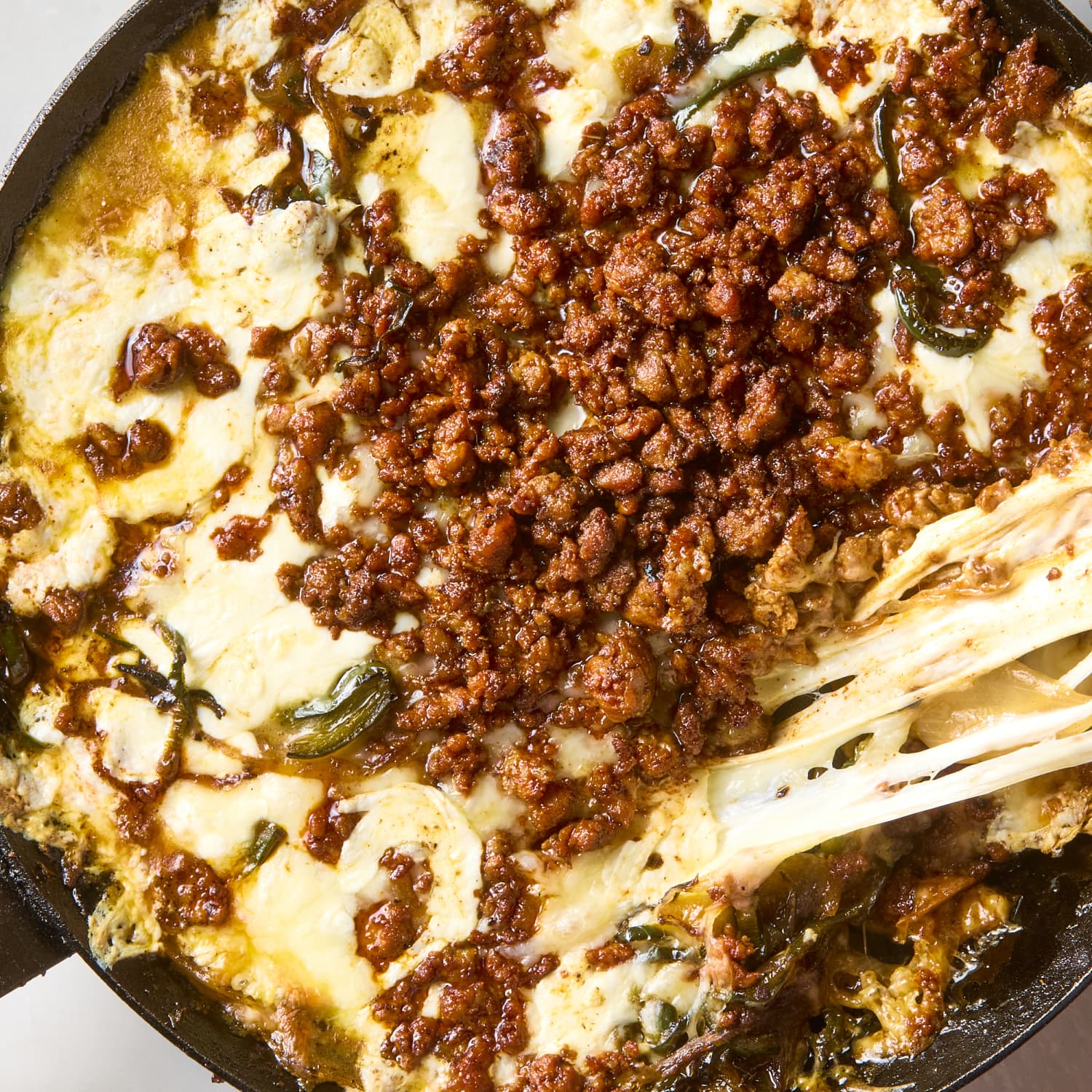 chorizo con queso gitano