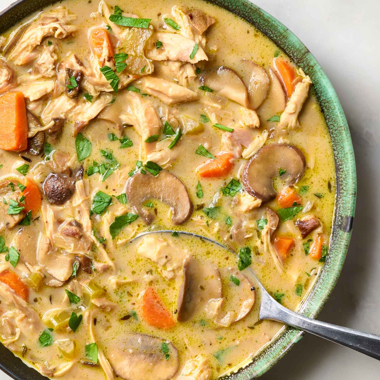 how to cook chicken mushroom soup