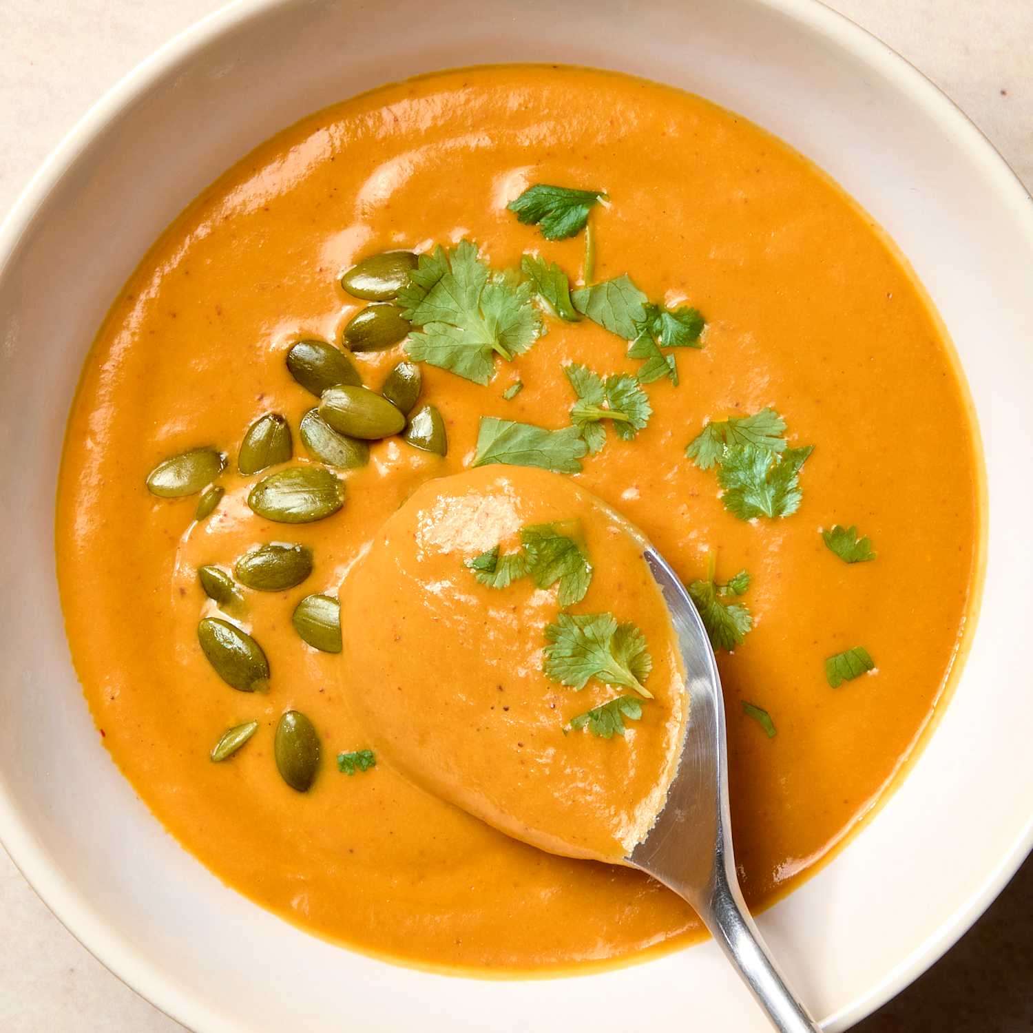 how to make a creamy pumpkin soup
