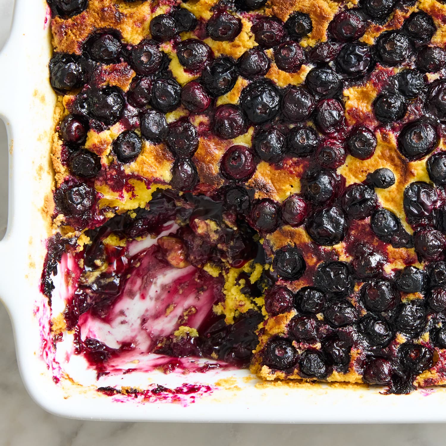 blueberry cake description