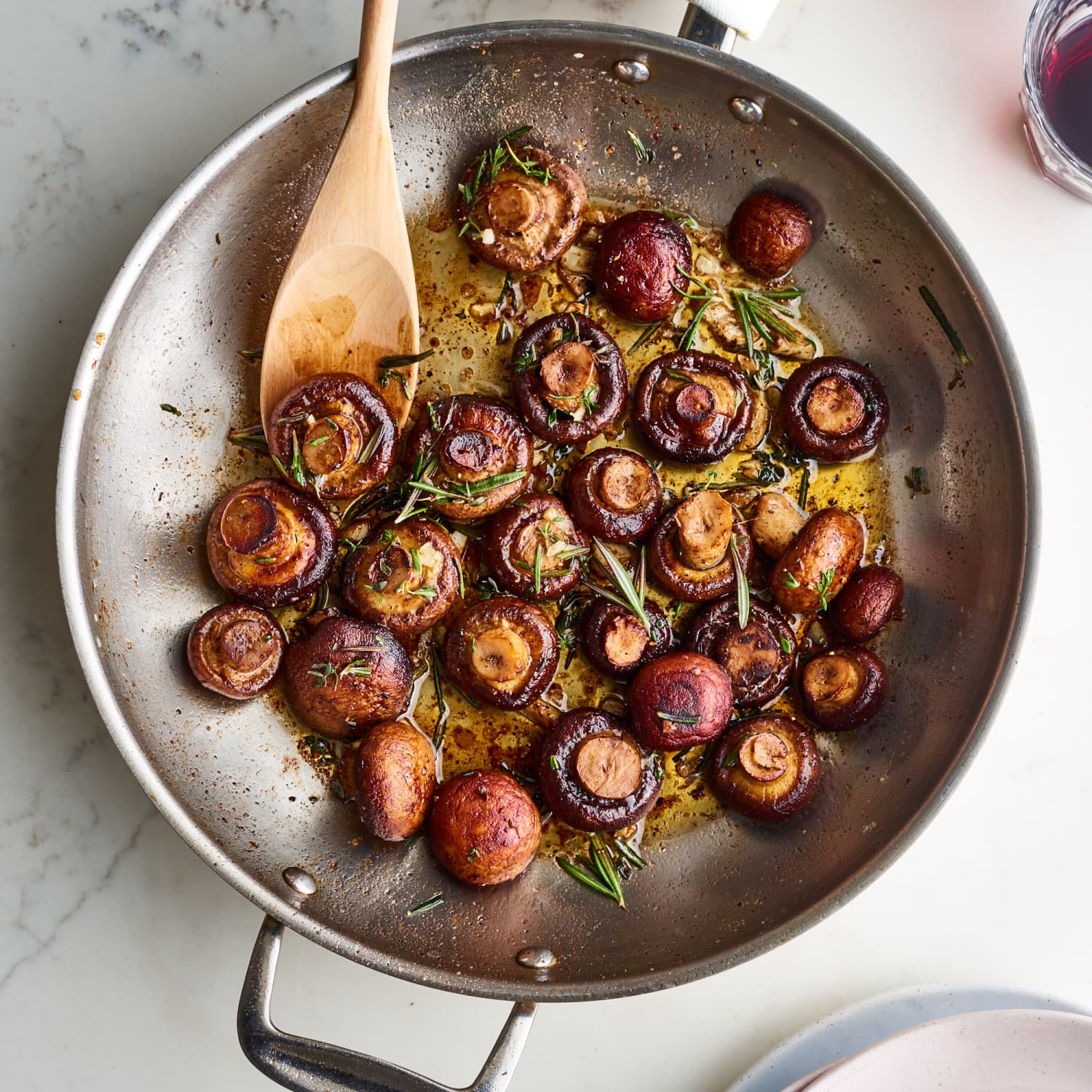 how to cook mushrooms butter