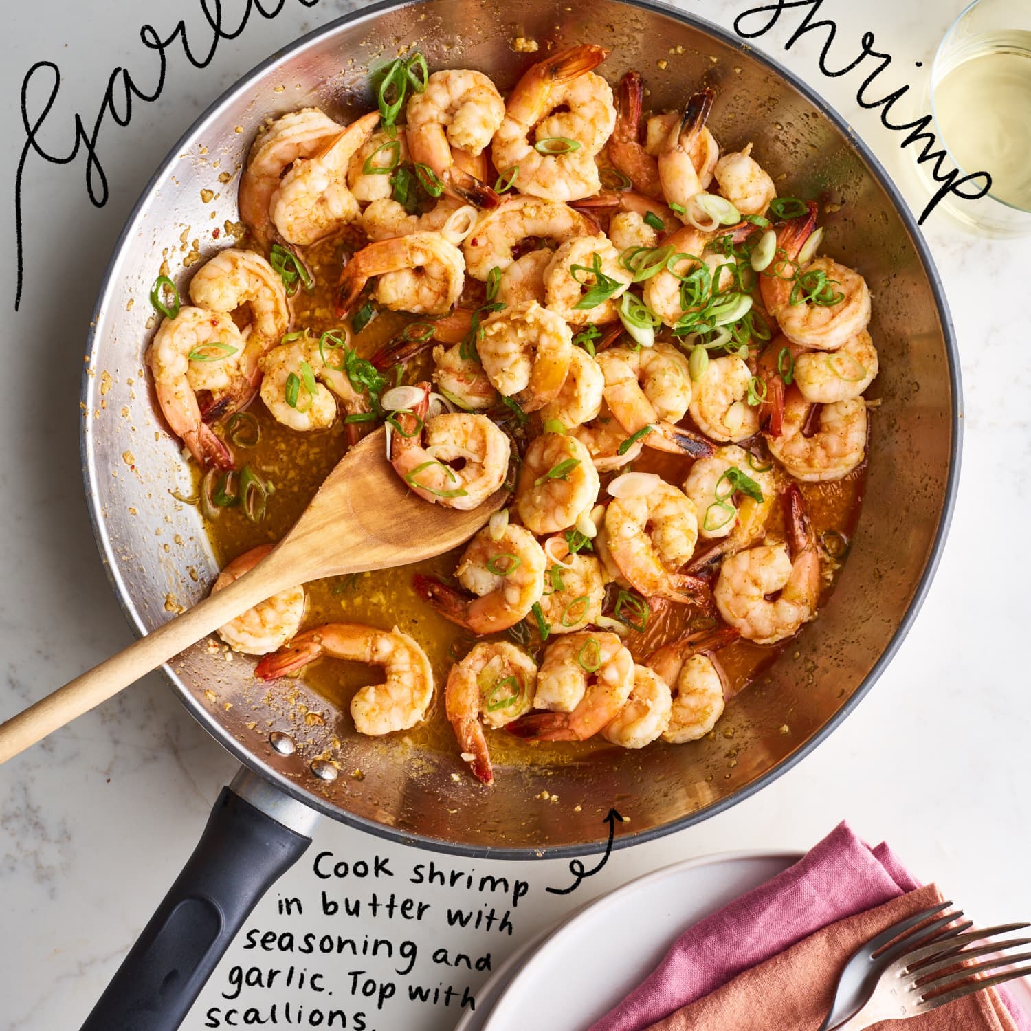 how to cook garlic with butter