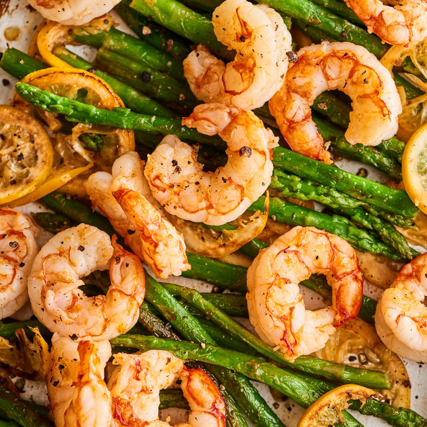 how to cook asparagus with shrimp