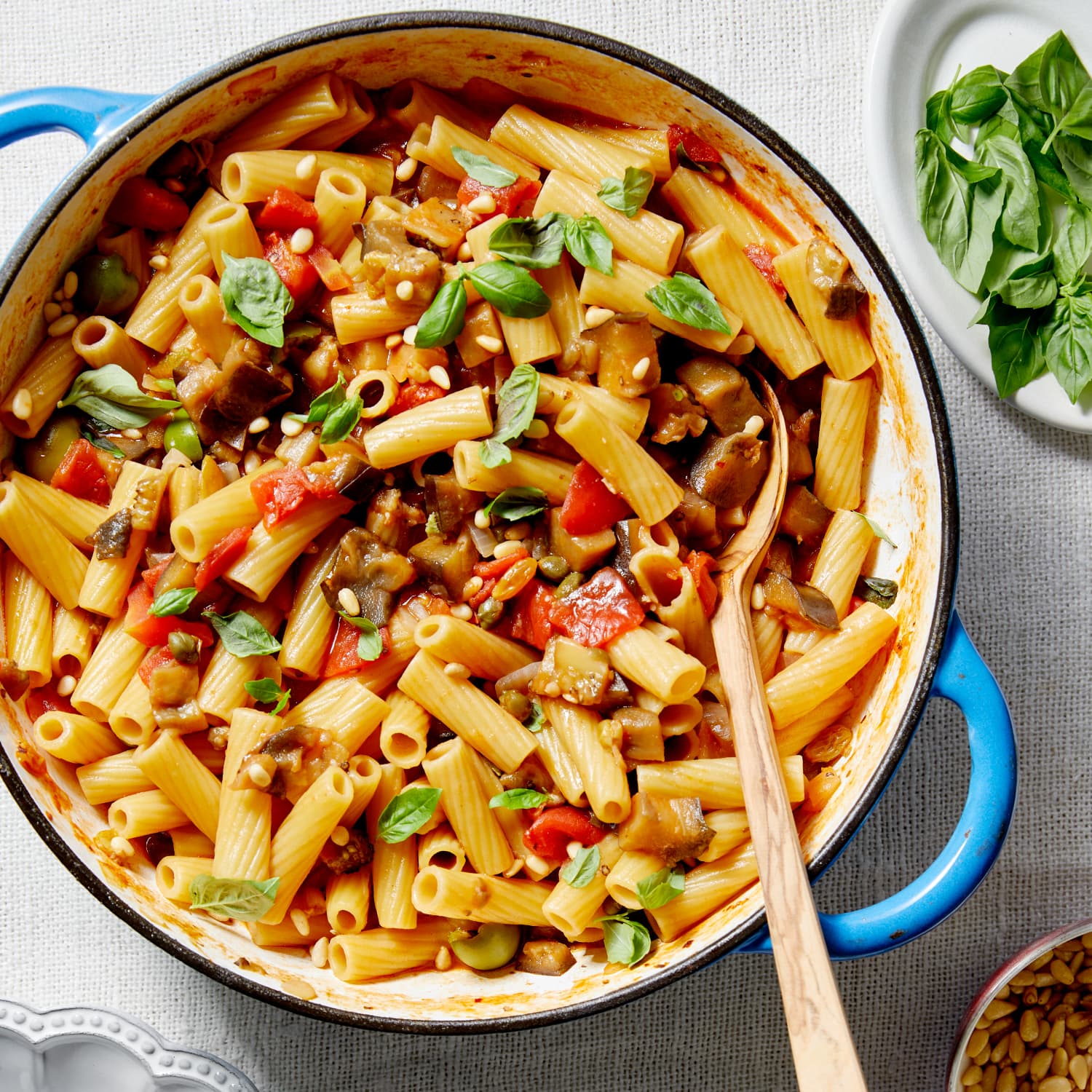 how to cook eggplant for pasta