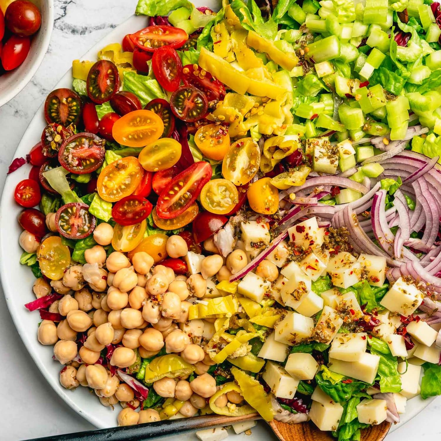 how to prepare a salad for lunch