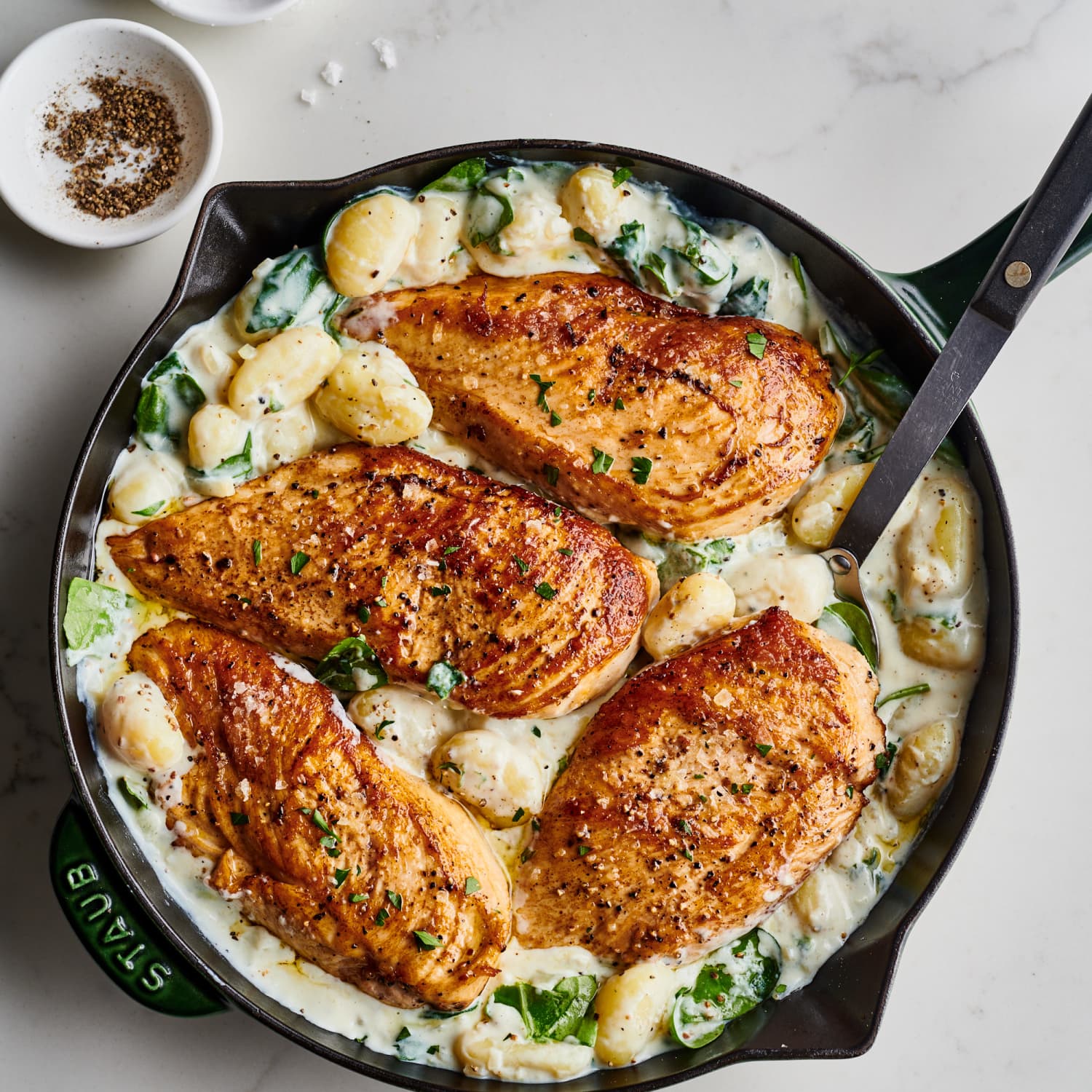 how to cook chicken gnocchi