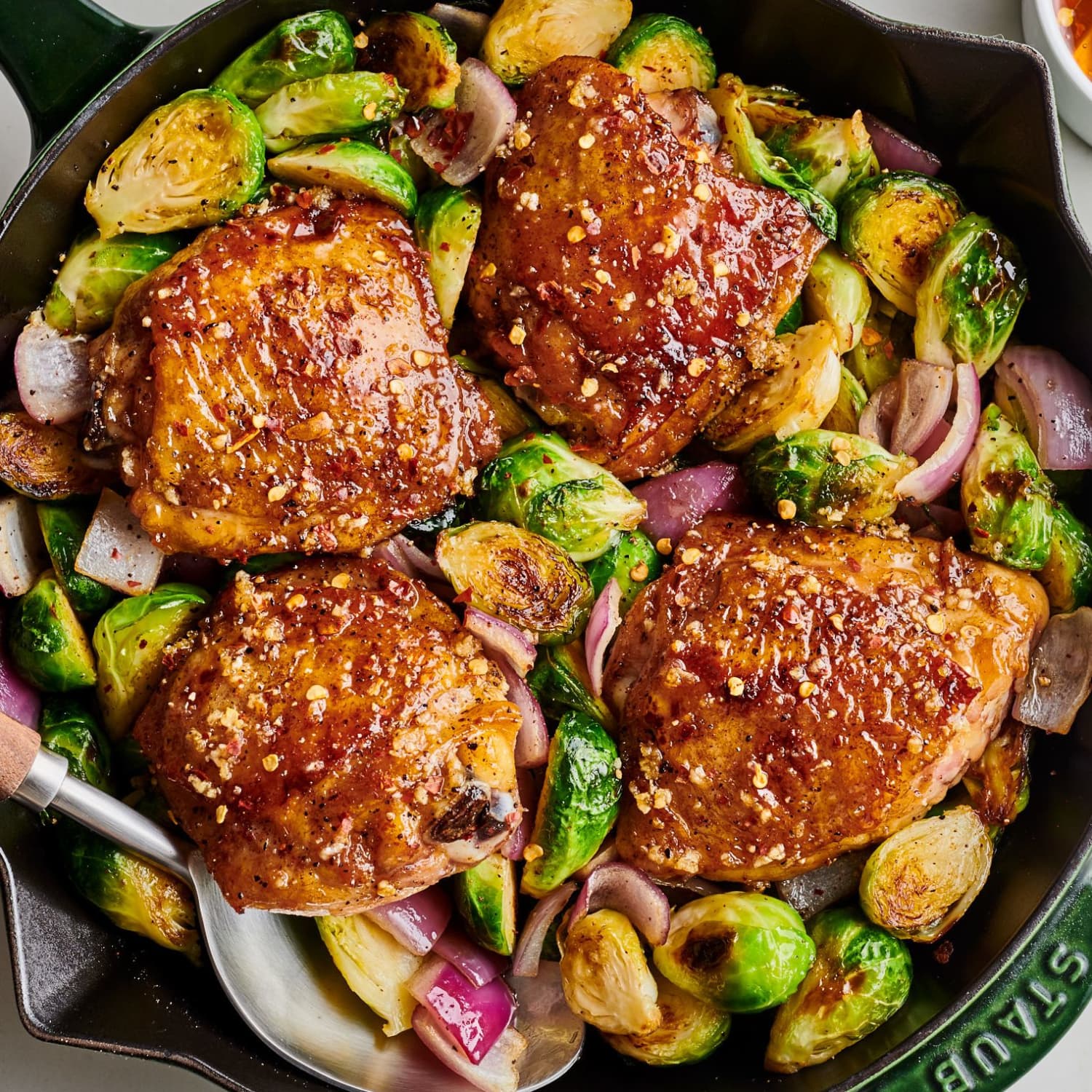 how to cook chicken on a skillet