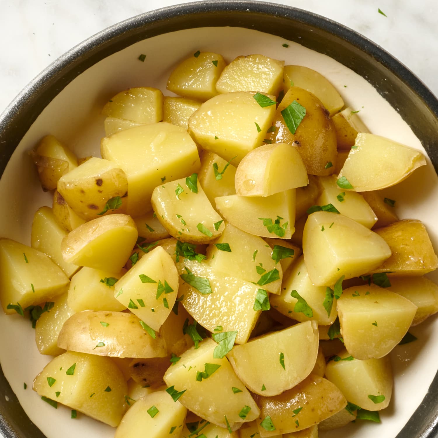 how to boil potatoes with skin