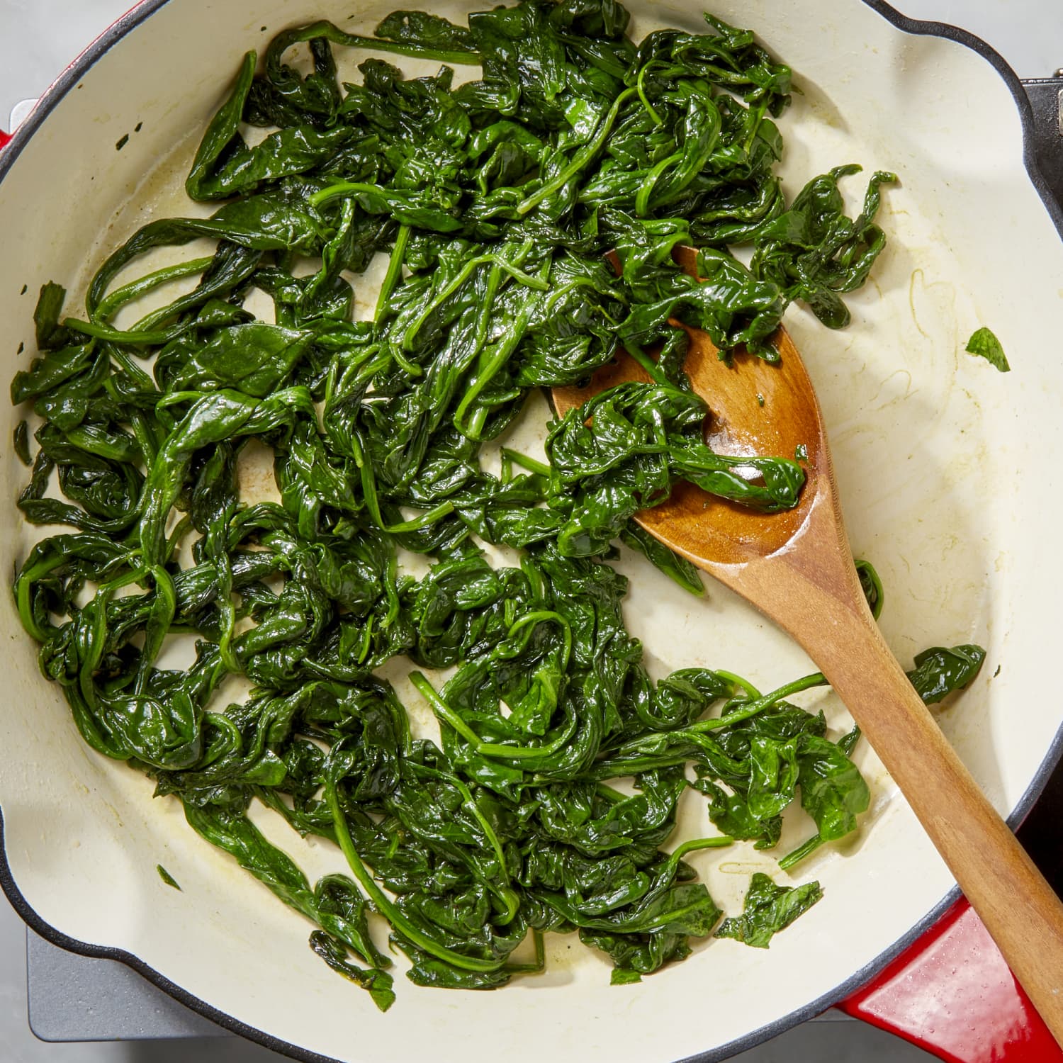 how to cook fresh spinach