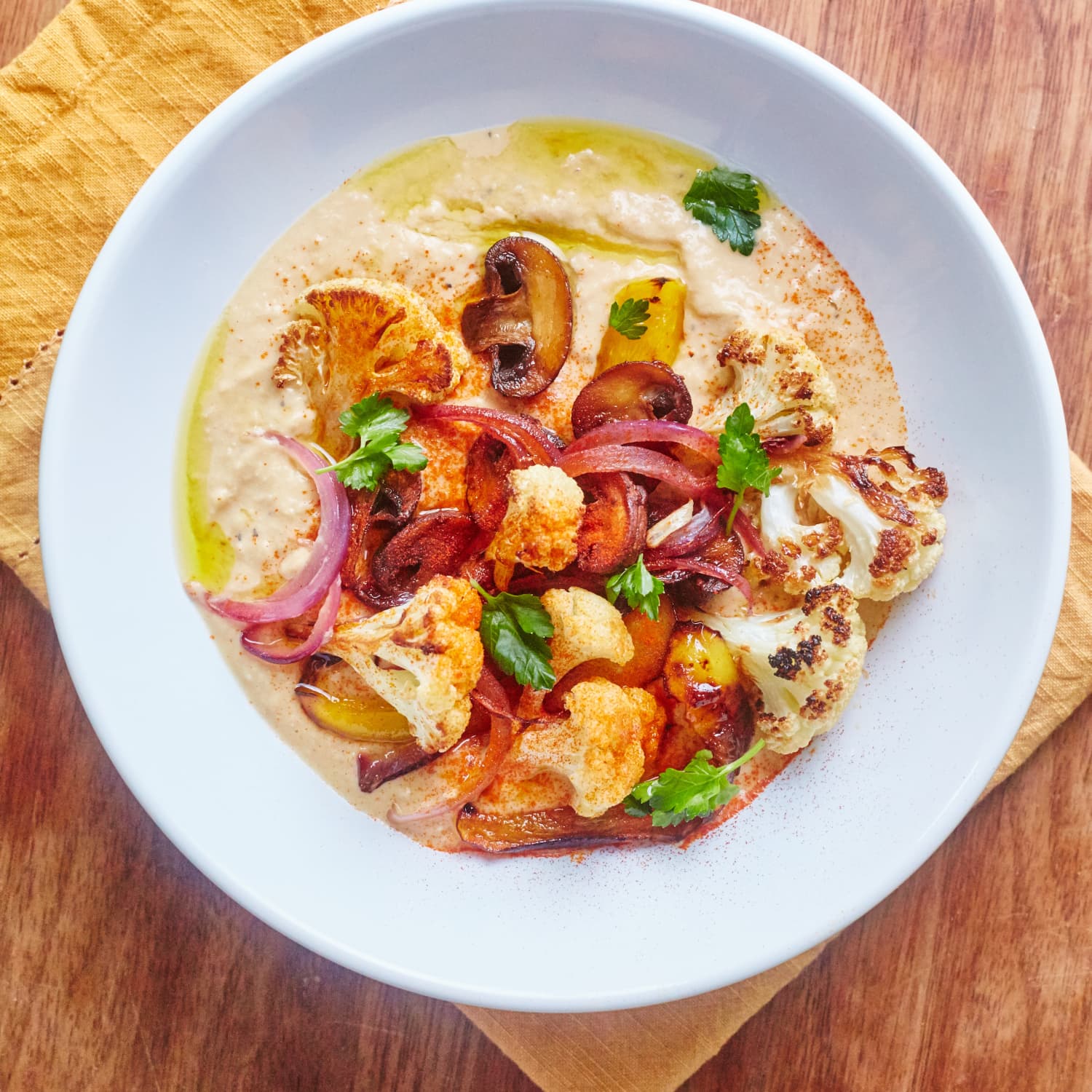 how to make vegetable hummus