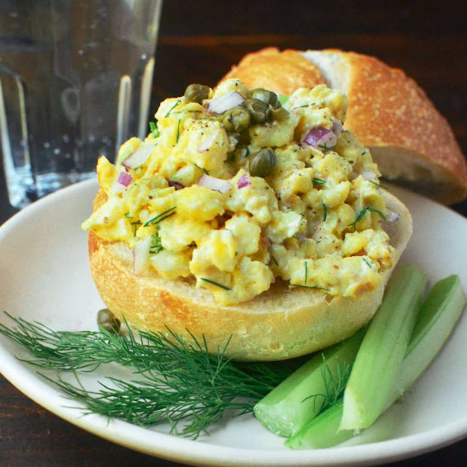 how to make an easy egg salad