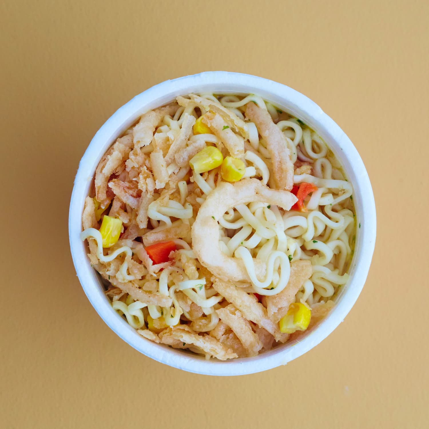 deep fried ramen noodles