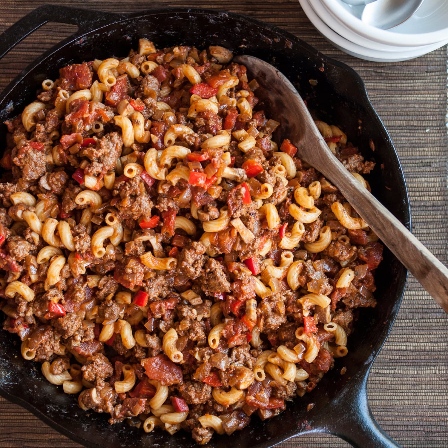 how to cook ground beef with ragu