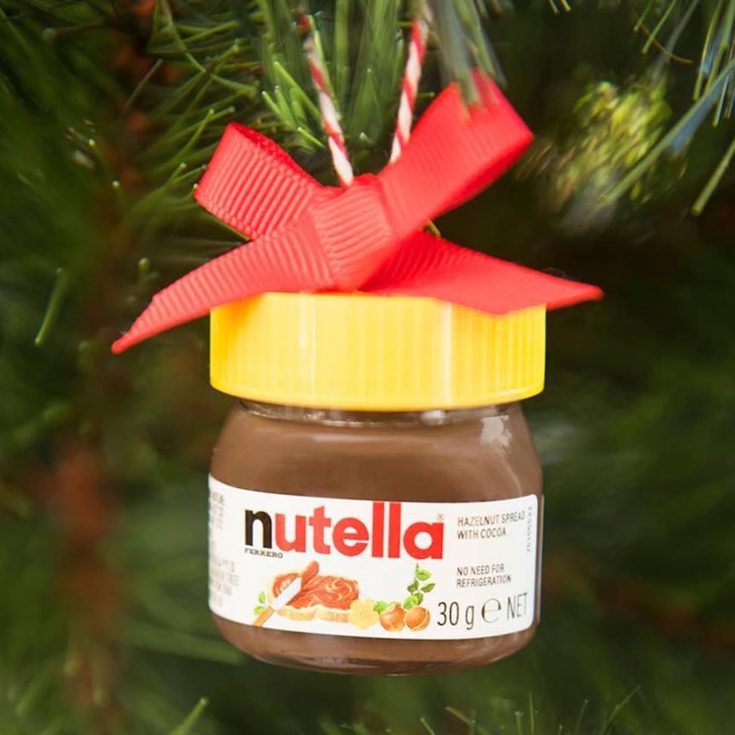 mini nutella jars