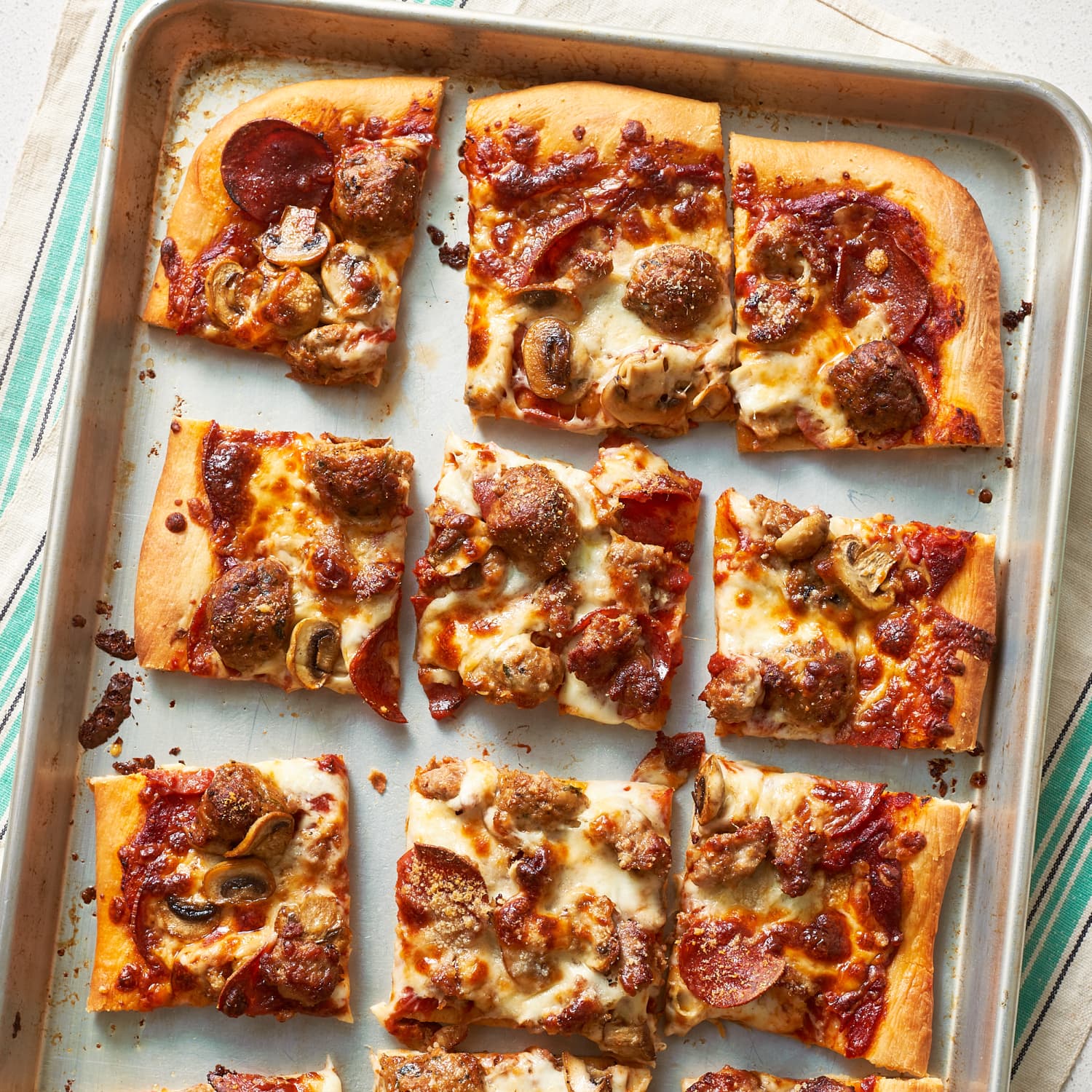 how to cook pizza in the pan