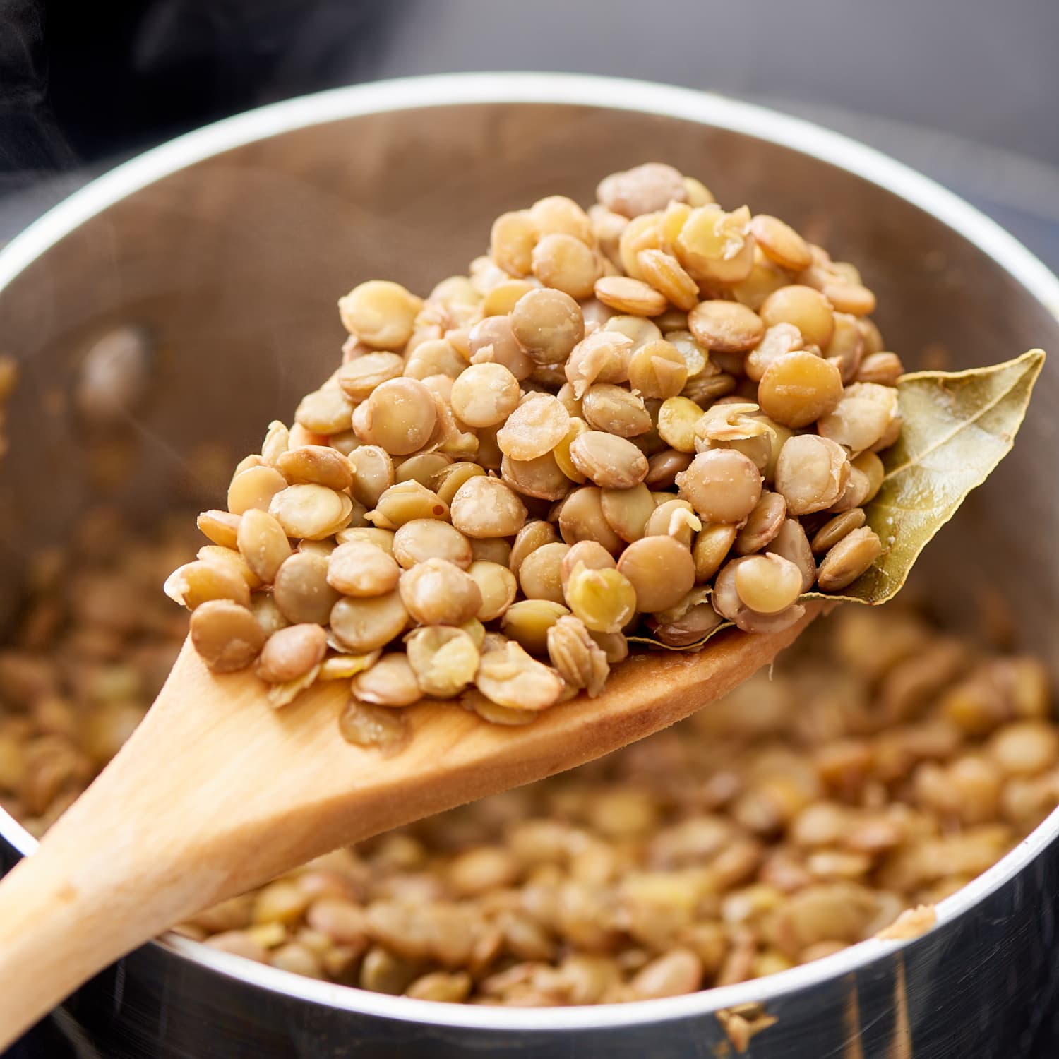how to cook lentils with ground beef