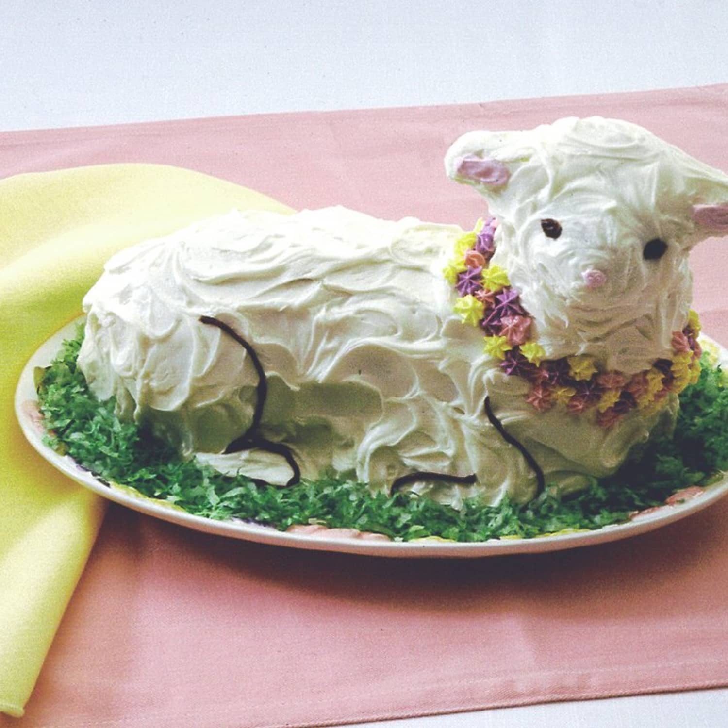 lamb face cake