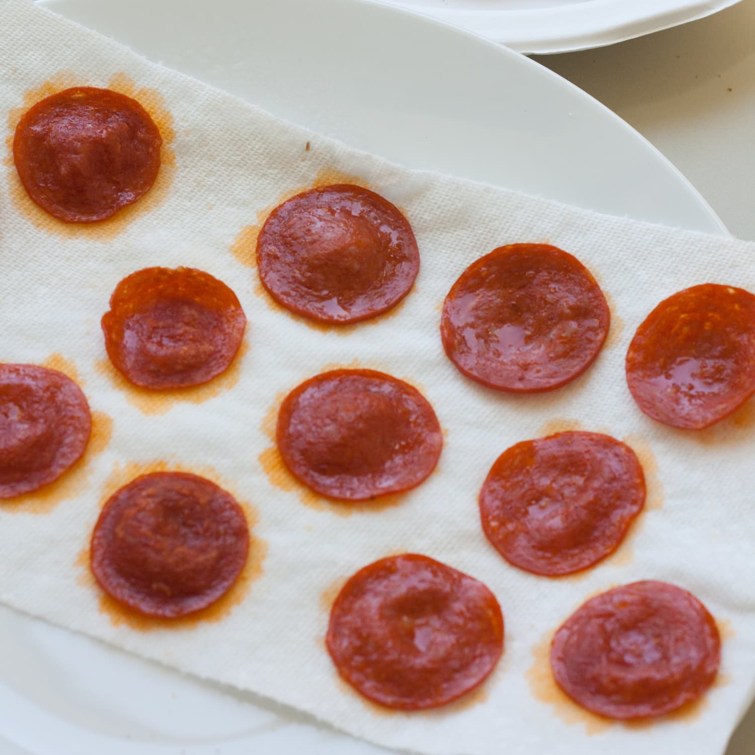 how to make a pizza less greasy