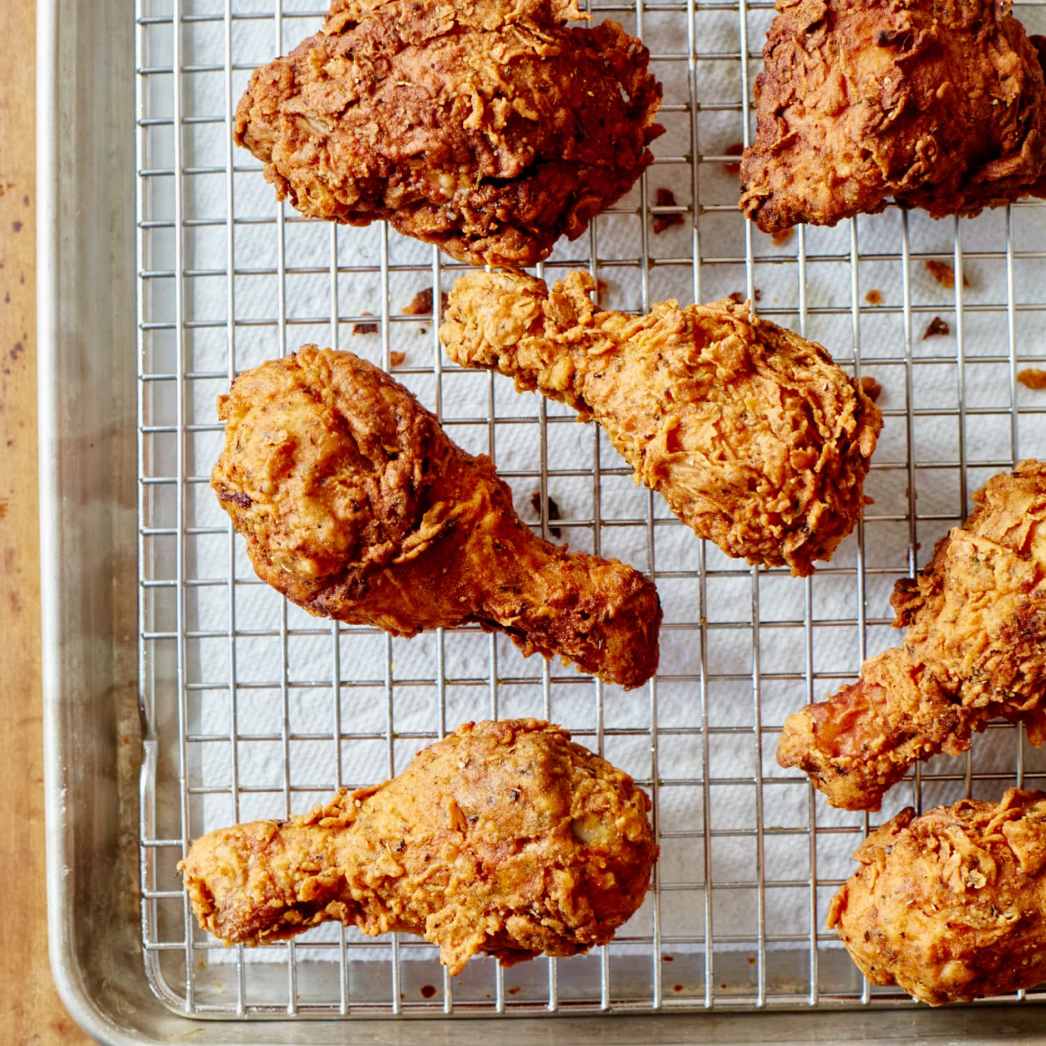 extra crispy fried chicken