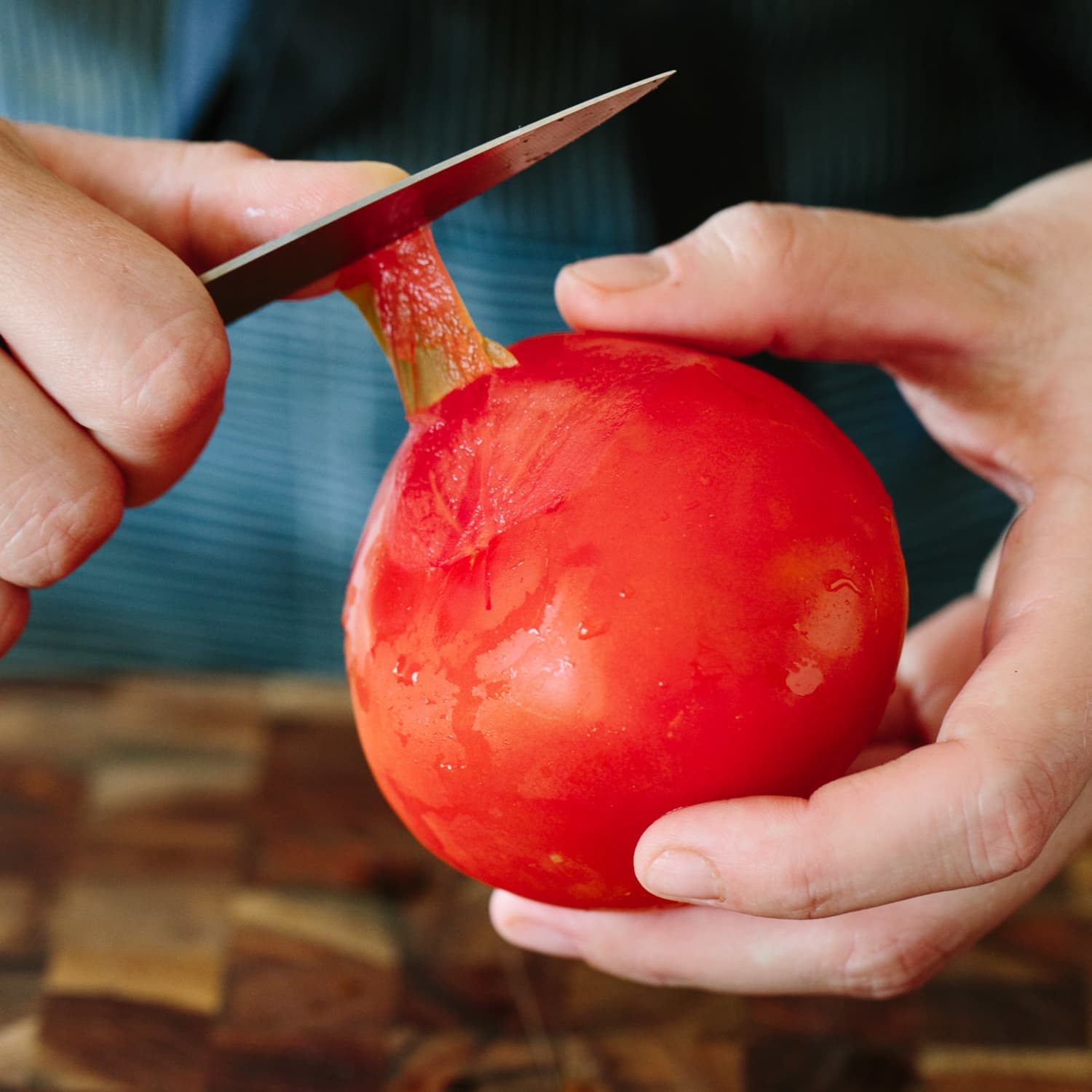 how to boil tomatoes