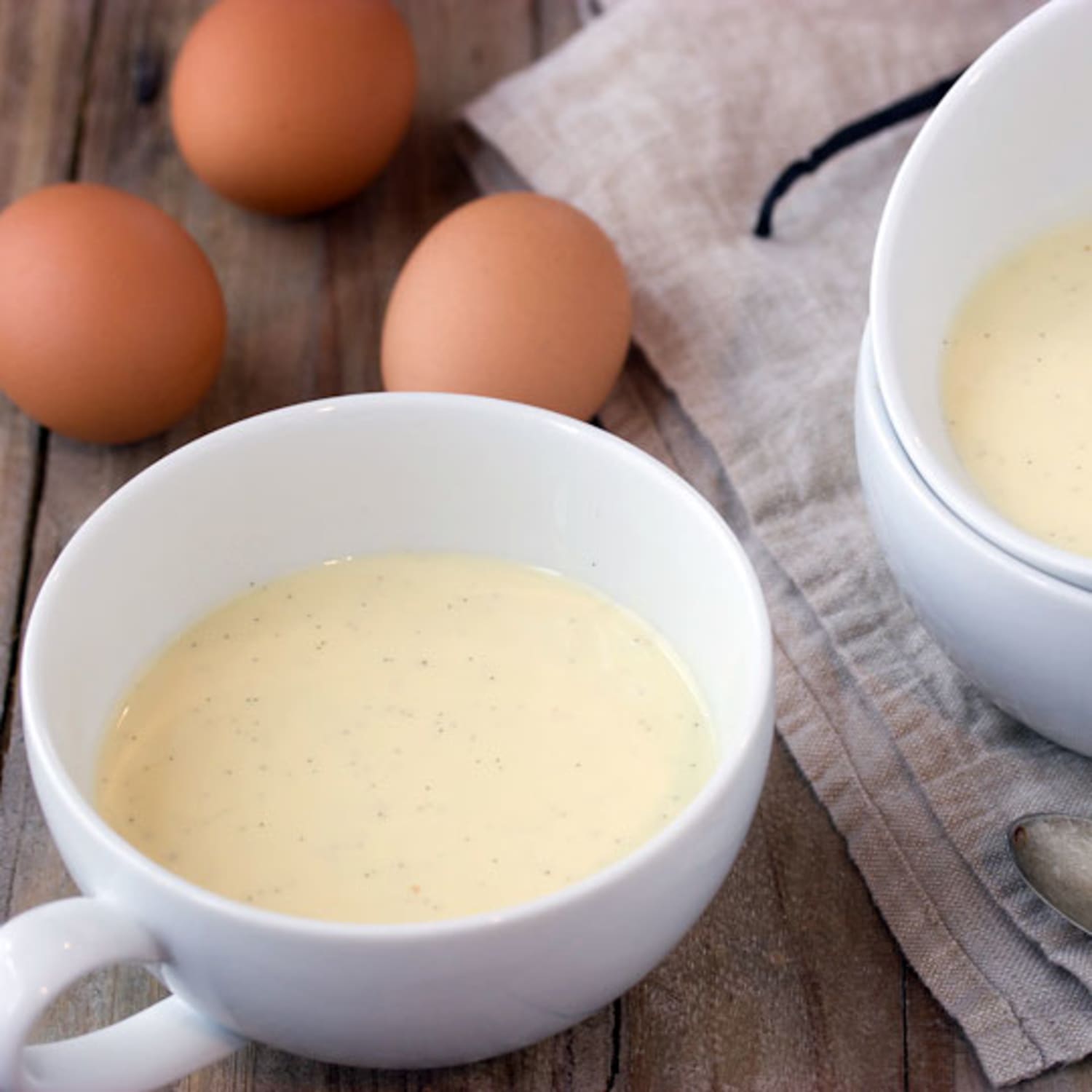 egg custard pudding