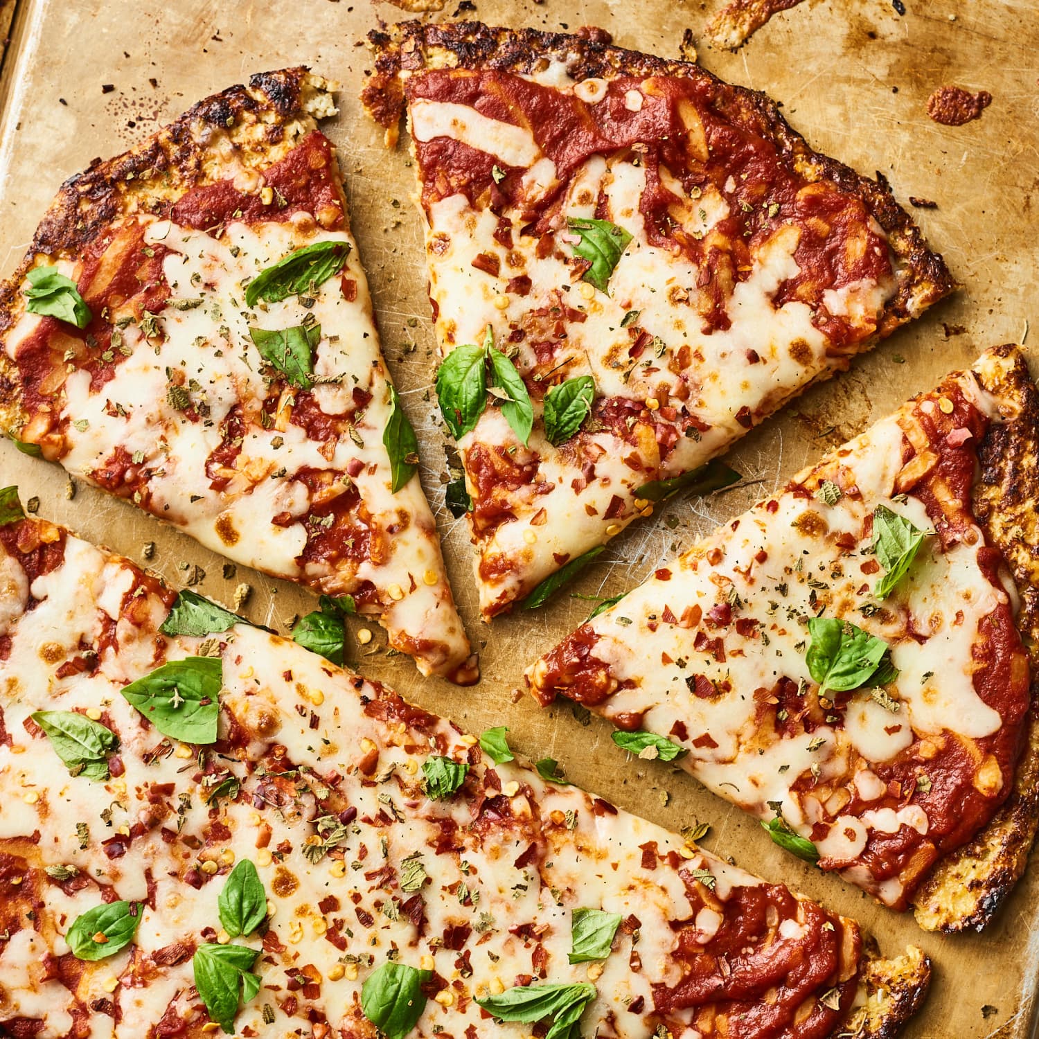 how to make a pizza crust with cauliflower